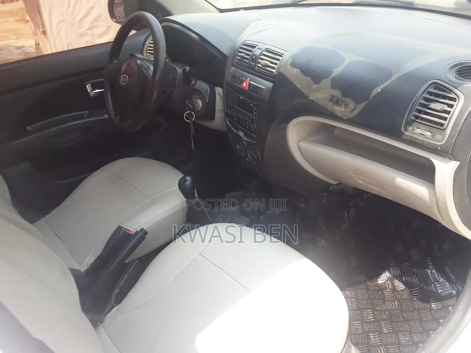 Kia Morning 2007 White in Lapaz - Cars, Kwasi Ben | Jiji.com.gh