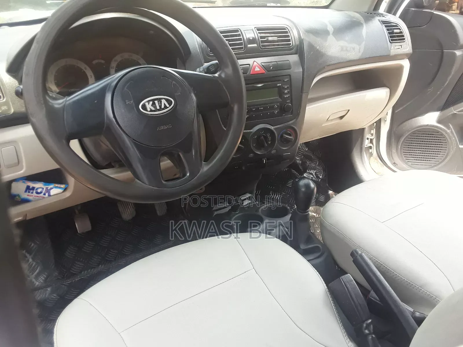 Kia Morning 2007 White in Lapaz - Cars, Kwasi Ben | Jiji.com.gh