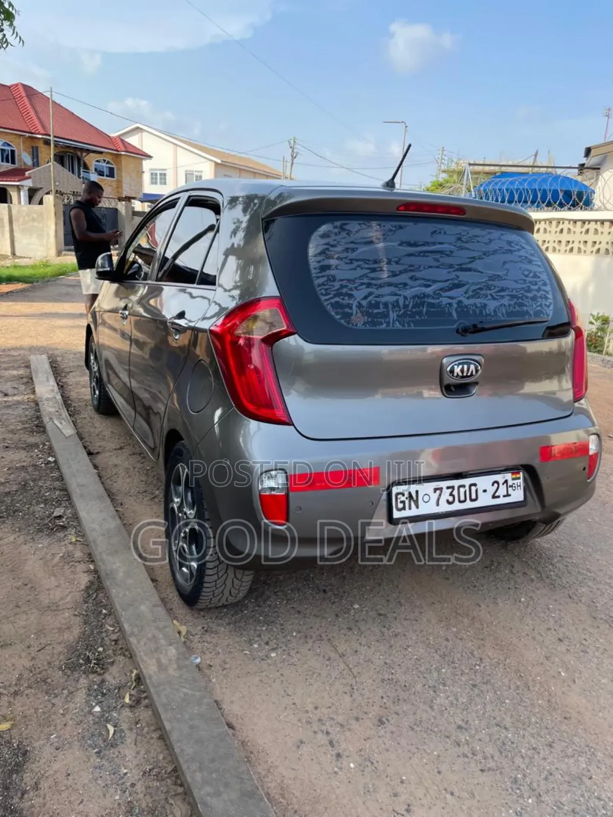 Kia Morning 2014 Gray in Spintex - Cars, Good Deals | Jiji.com.gh