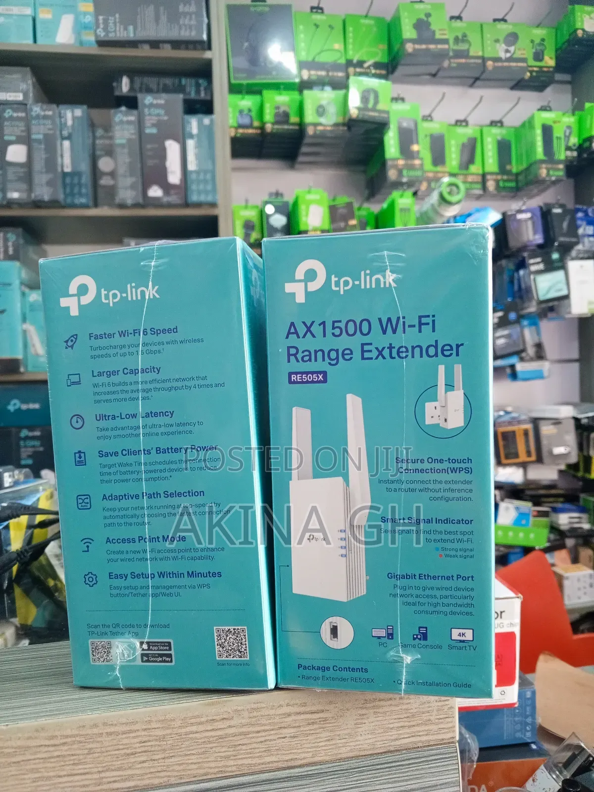 Tp Link Wi-Fi 6 Range Extender (Re505x) in Lapaz - Networking Products ...