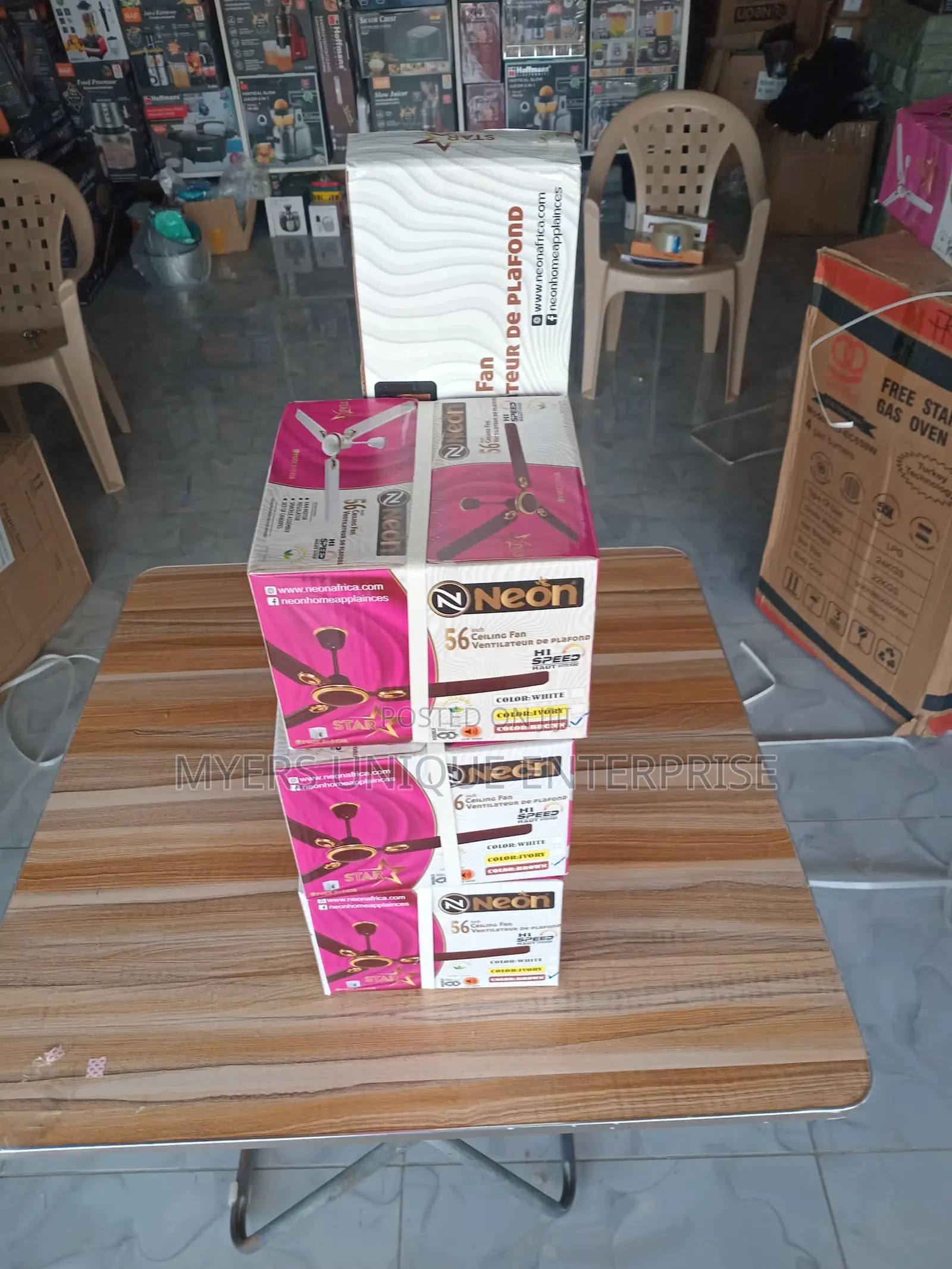 Quality Low Noise Neon Ceiling Fan 60w in Pokuase - Home Appliances ...