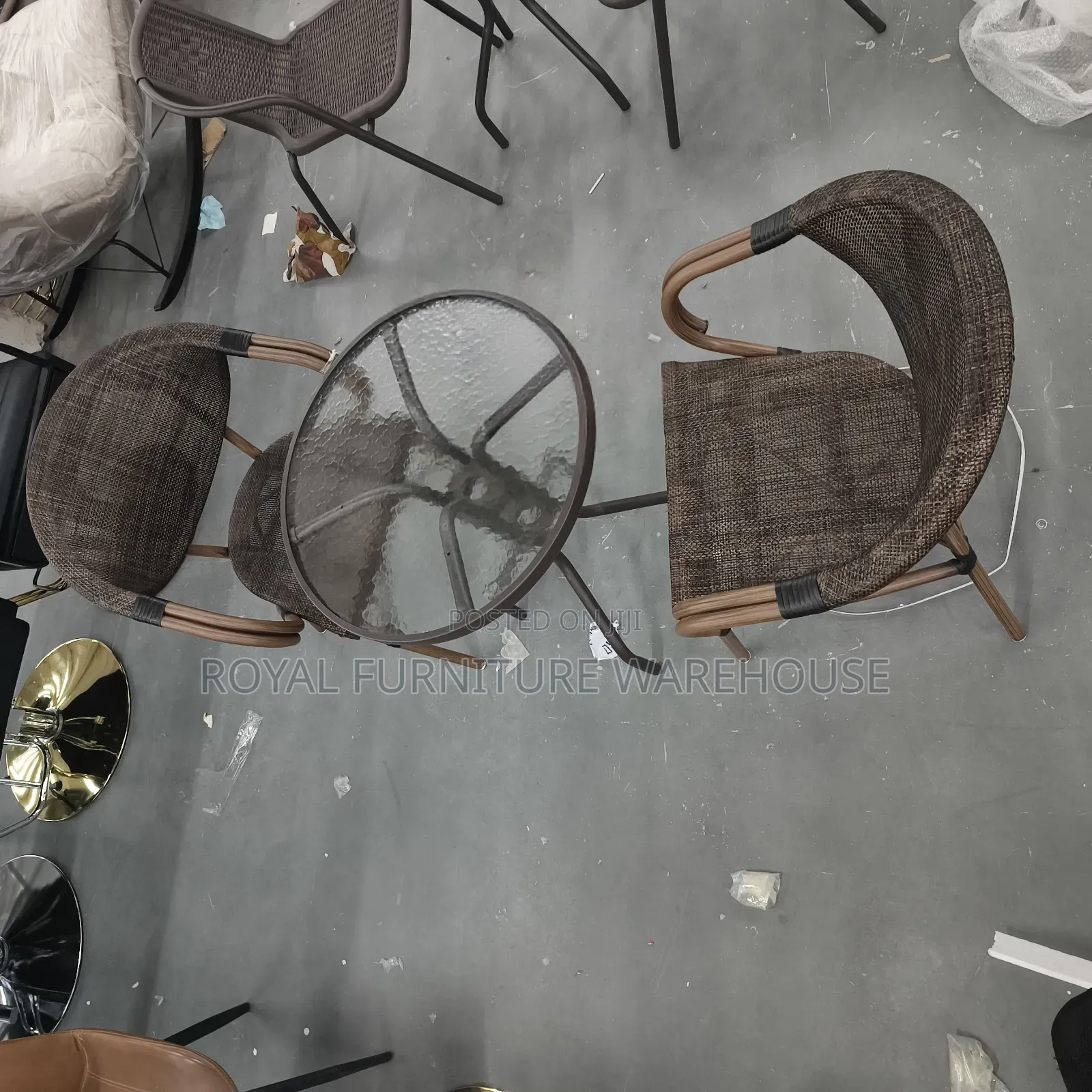 Brown Wicker Patio Dining Set. in Weija - Furniture, Nana Yaw Buabeng ...