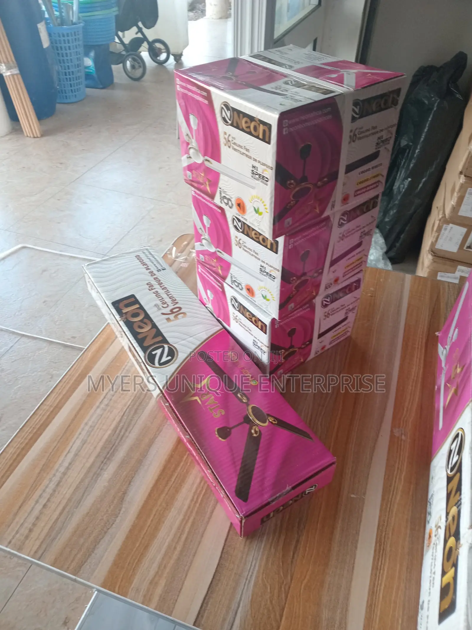 Quality Airflow 60w Neon Ceiling Fan in Pokuase - Home Appliances ...