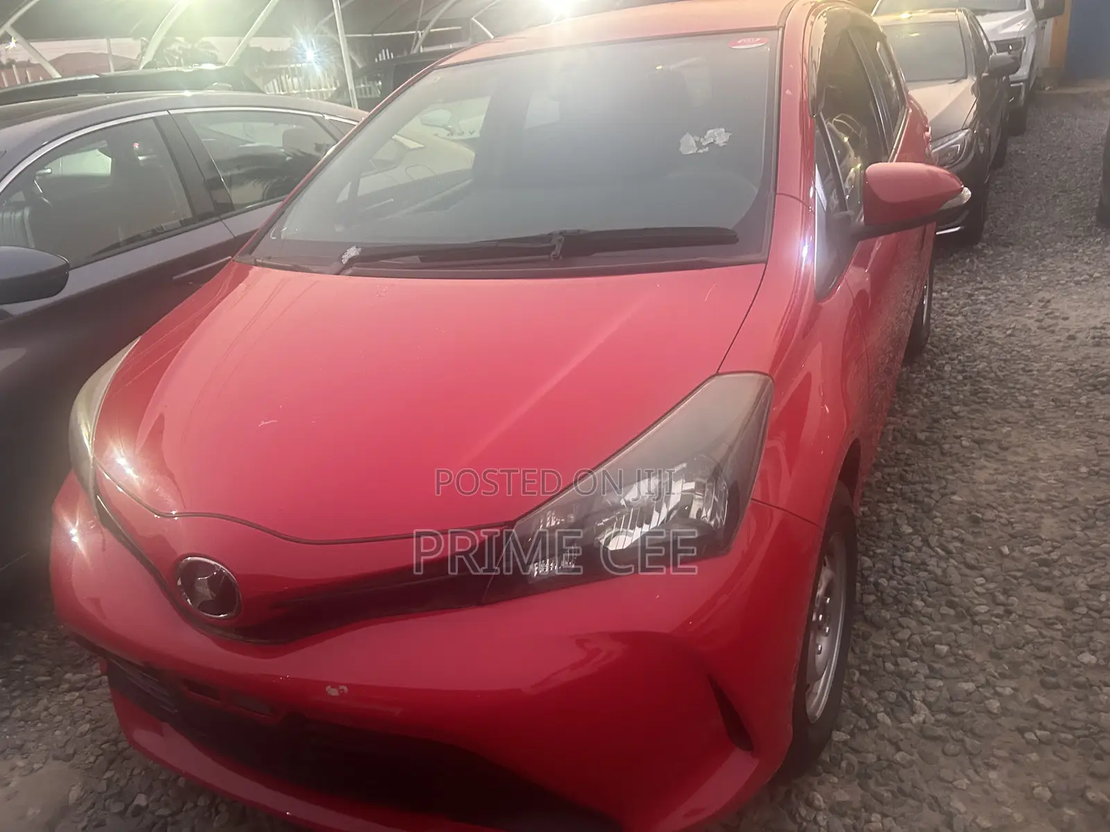 Toyota Vitz 2016 Red in Taifa-Burkina - Cars, Prime Cee | Jiji.com.gh
