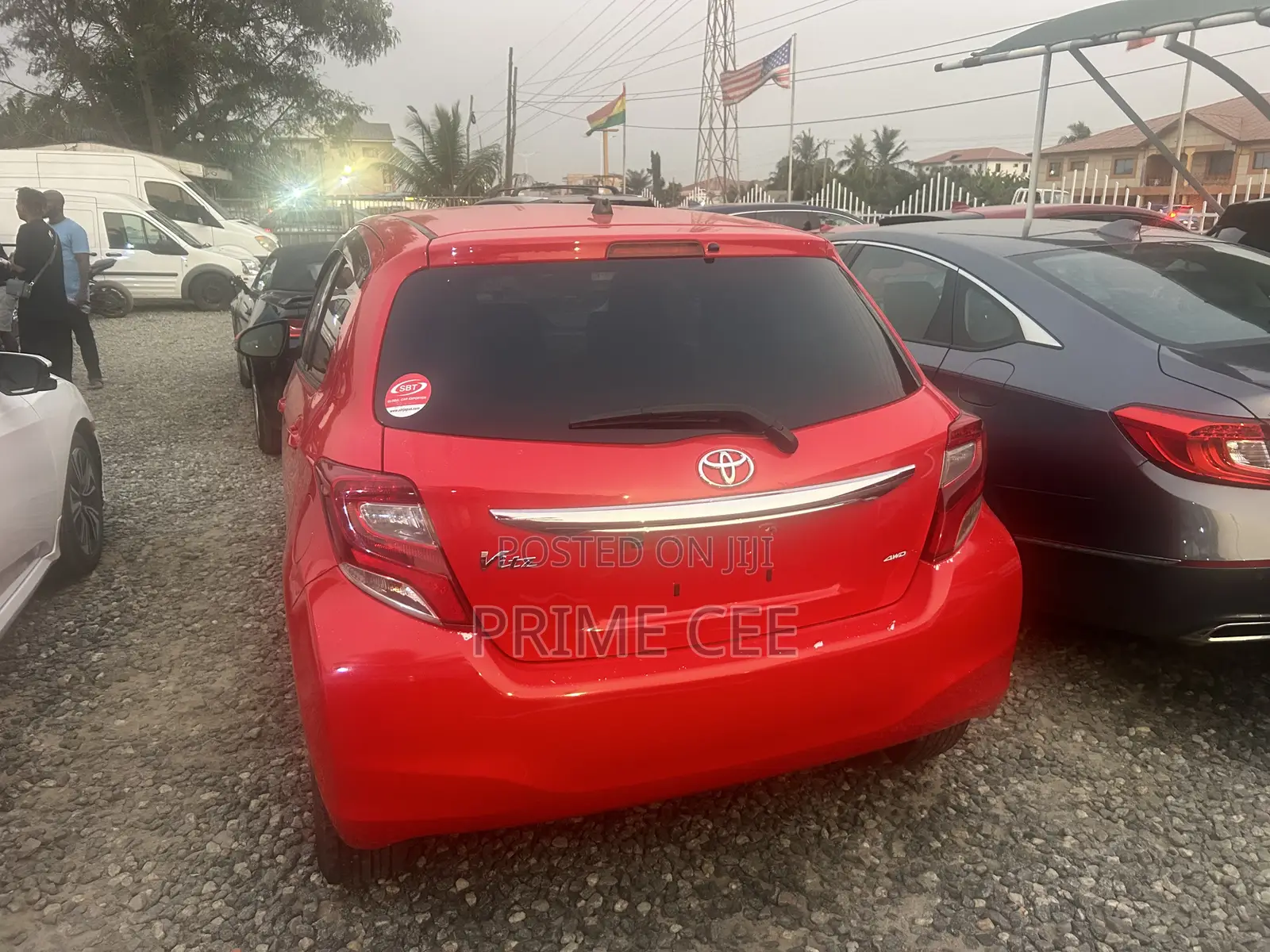 Toyota Vitz 2016 Red in Taifa-Burkina - Cars, Prime Cee | Jiji.com.gh