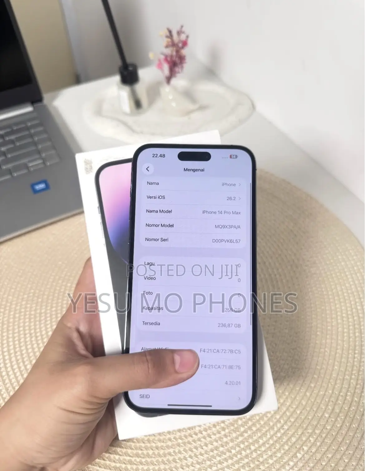 Apple iPhone 14 Pro Max 256 GB Purple in Accra Metropolitan - Mobile ...