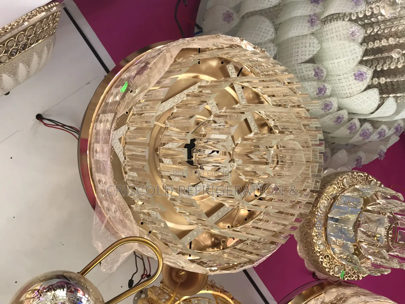 Chandelier Ceiling Fan / Fandelier in Accra Metropolitan - Lighting, 𝐌𝐑 ...