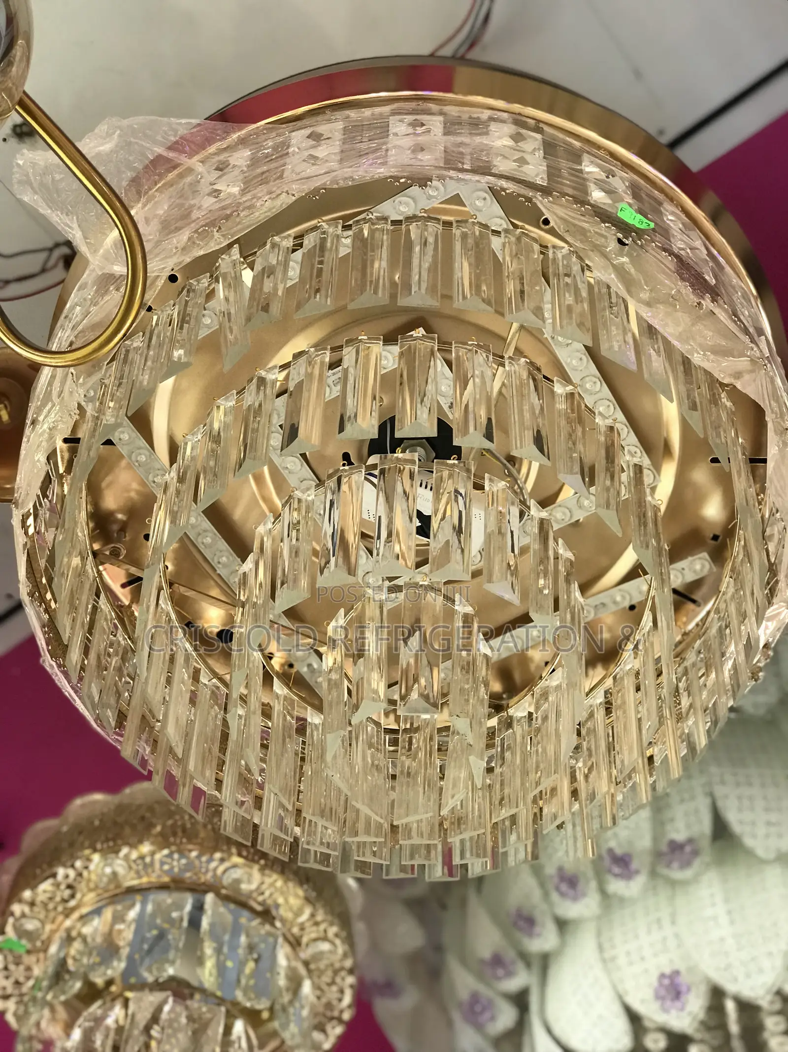 Chandelier Ceiling Fan / Fandelier in Accra Metropolitan - Lighting, 𝐌𝐑 ...