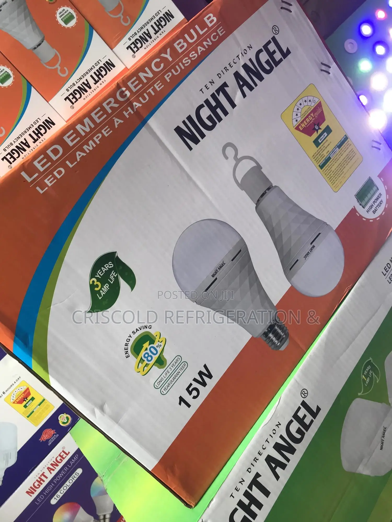15w Rechargeable / Emergency Bulb in Accra Metropolitan - Lighting, 𝐌𝐑 ...
