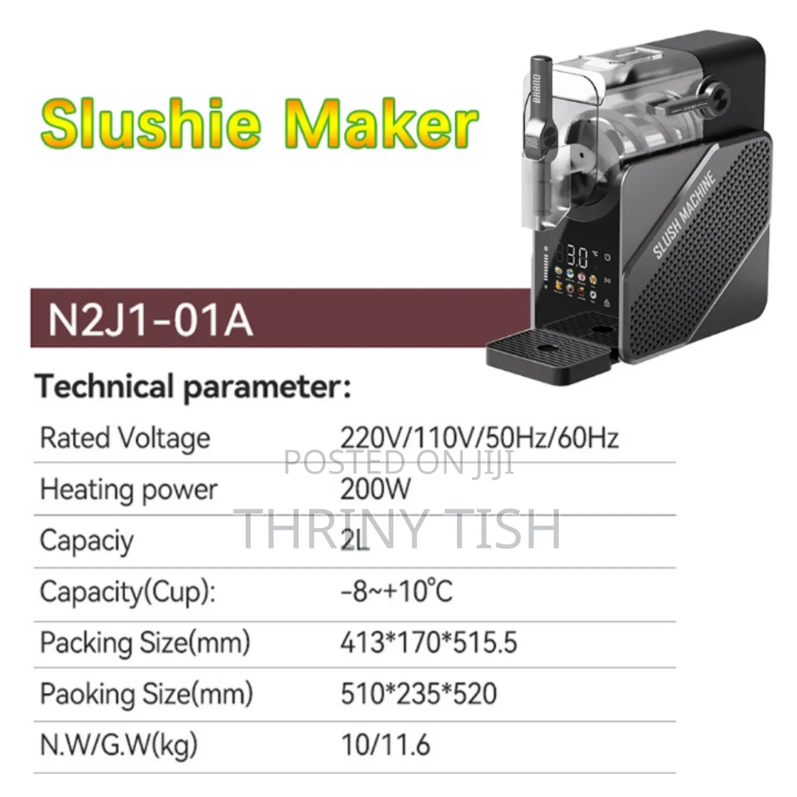 Raf Slushy Maker Machine(2l) in Bubuashie - Kitchen Appliances, Thriny ...