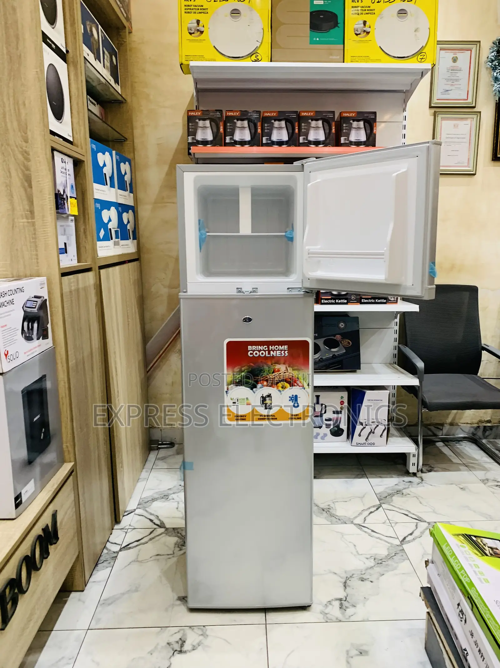 Best Buy for Less Zara 24tmf 166l Double Door Fridge Grey Color in ...