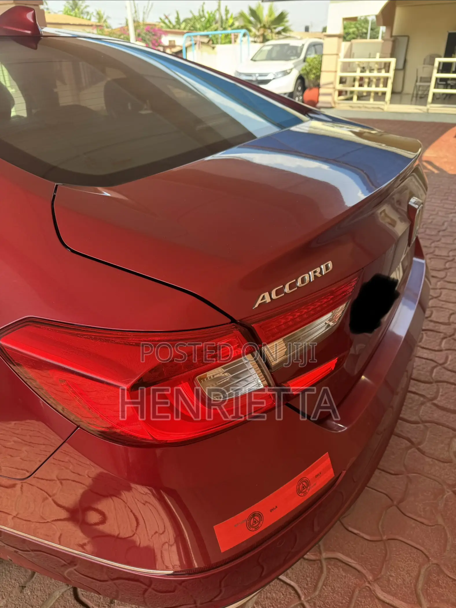 Honda Accord EX-L (1.5L 4cyl Turbo CVT) 2019 Red in Tema Metropolitan ...
