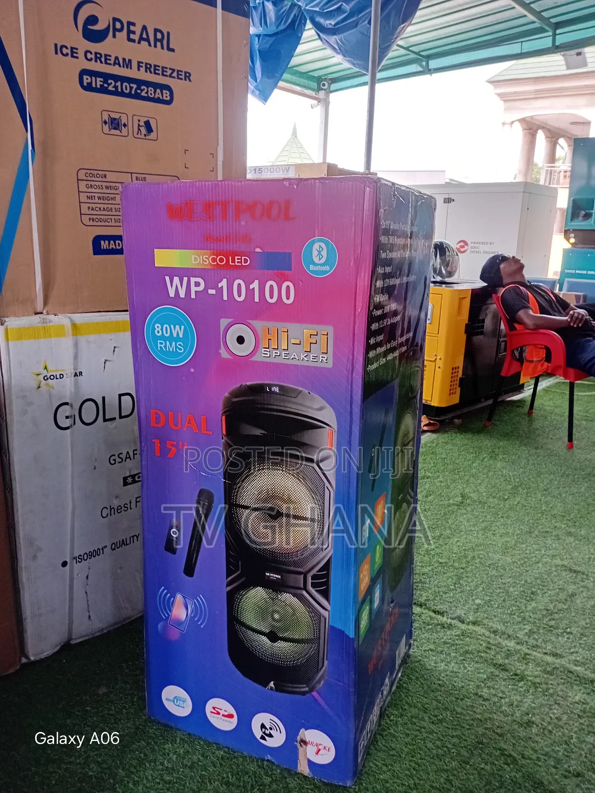 Westpool Wp-10100 80wrms Hi-Fi Speaker – Powerful Bass Sound System in ...