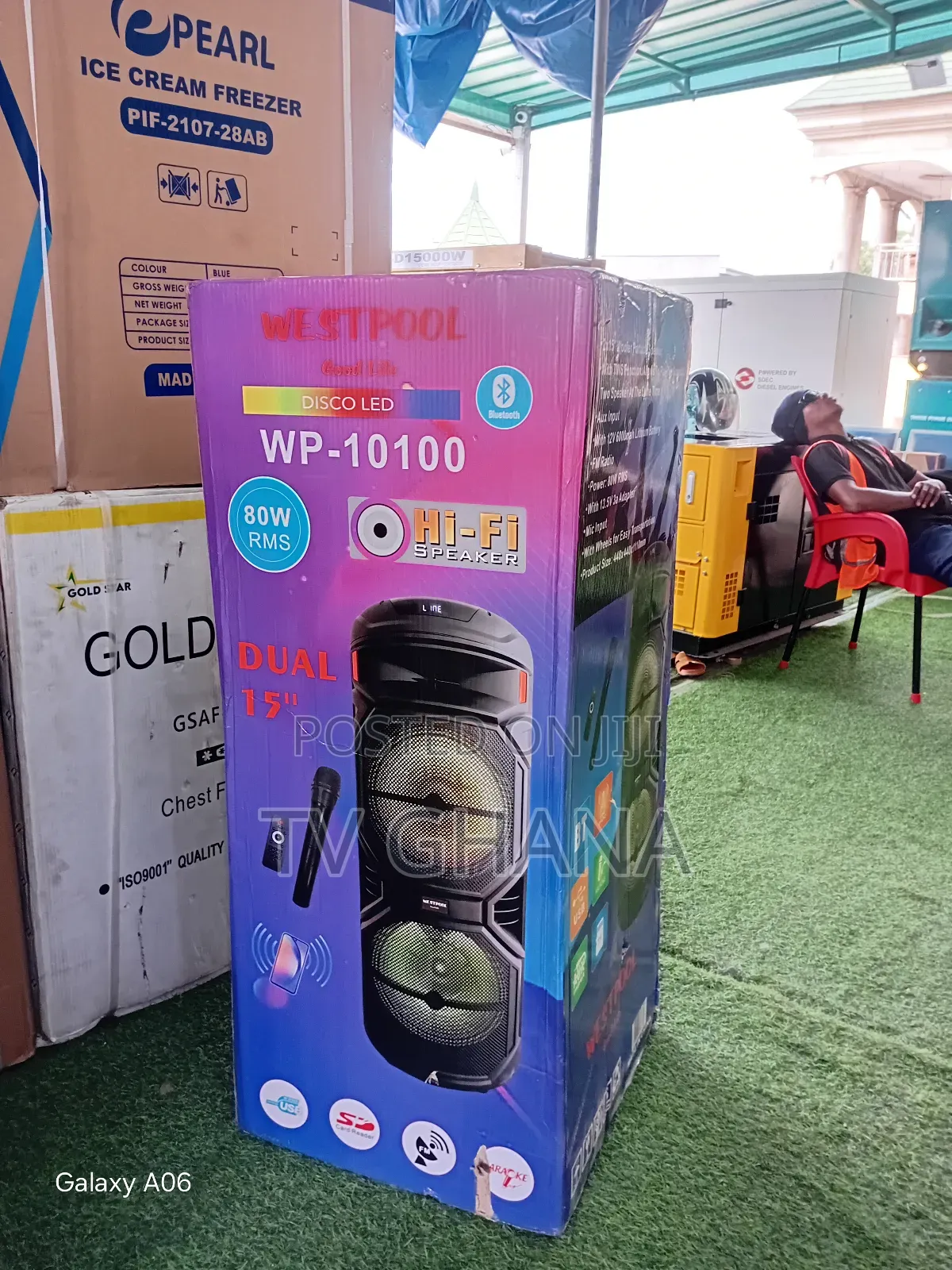 Westpool Wp-10100 Hi-Fi Music Box – Strong Sound Bass in Accra ...