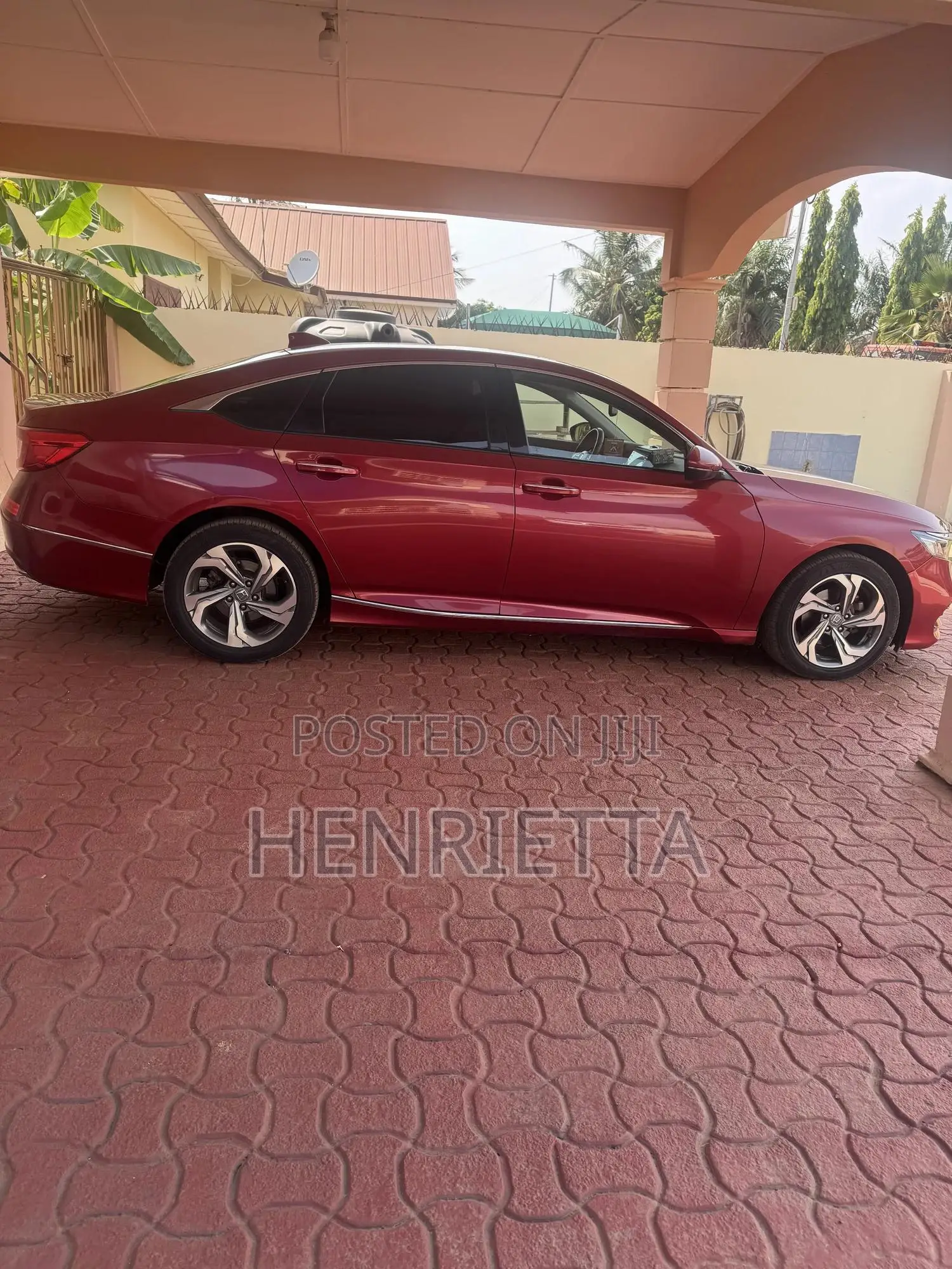 Honda Accord EX-L (1.5L 4cyl Turbo CVT) 2019 Red in Tema Metropolitan ...