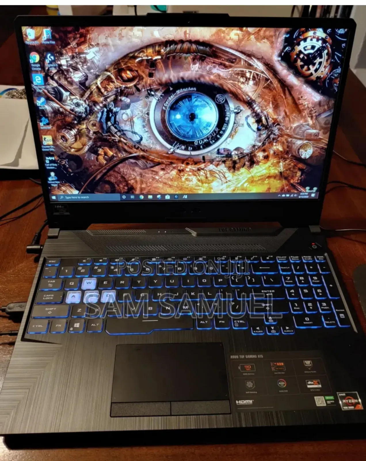 Laptop Asus TUF Gaming A15 16GB AMD Ryzen 7 SSD 256GB in Accra ...