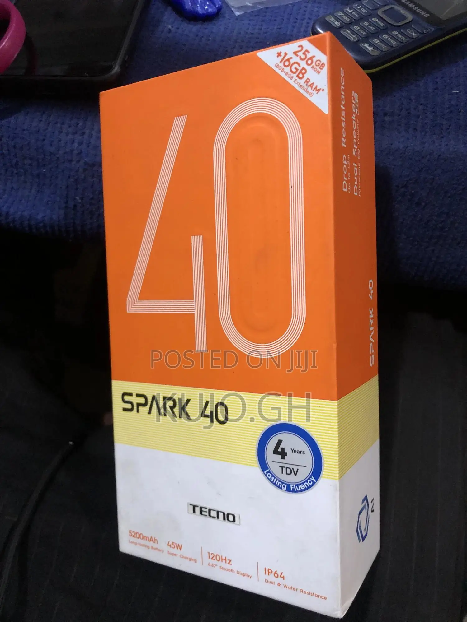 New Tecno Spark 40 256 GB Blue in Accra Metropolitan - Mobile Phones ...