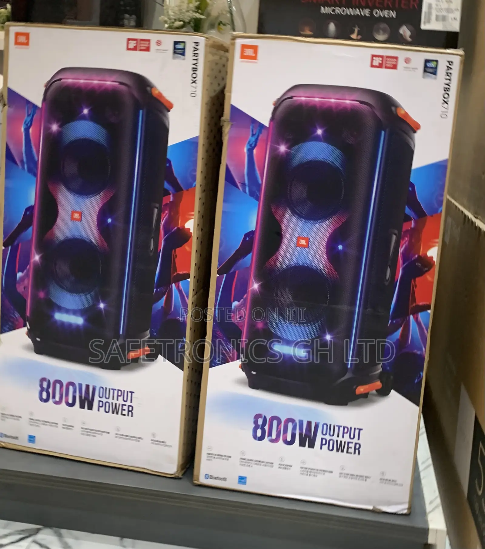 Newly Approved JBL Partybox 710 Electric Bluetooth Black 800w Speaker ...