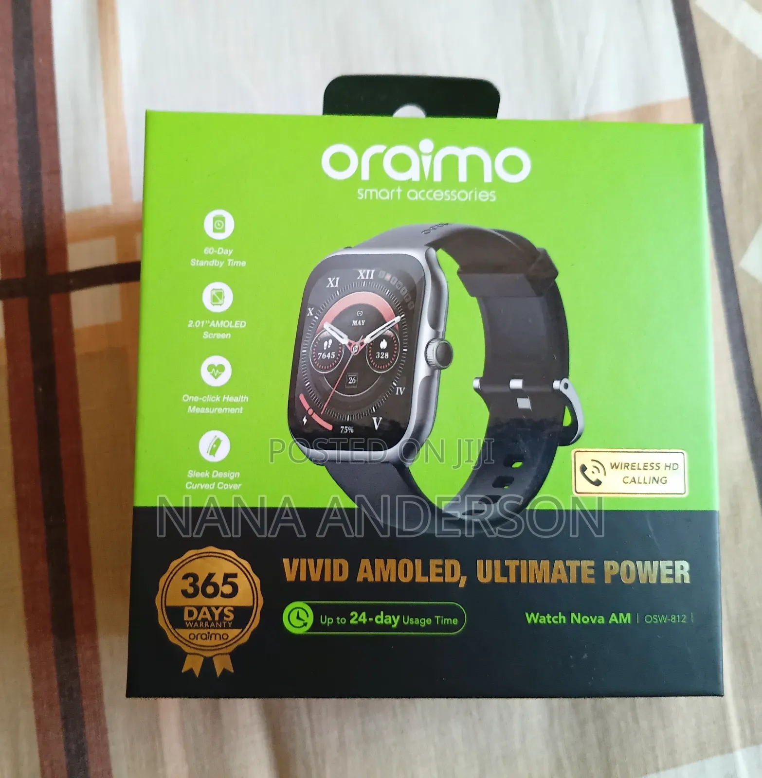 Oraimo Watch Nova Am in Weija - Smart Watches, Nana Anderson | Jiji.com.gh