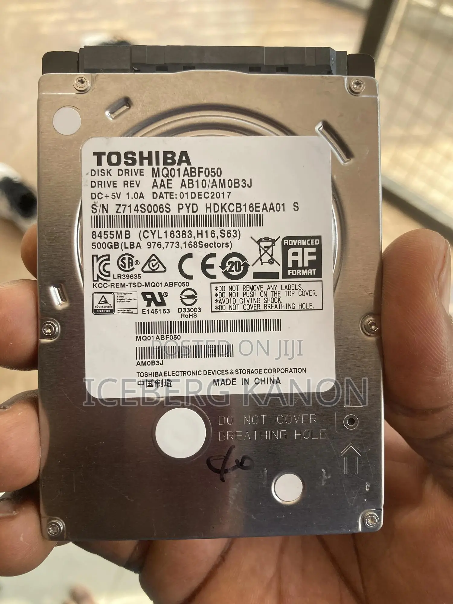 500gig Hard Disk Going for a Cool Price in Accra Metropolitan ...