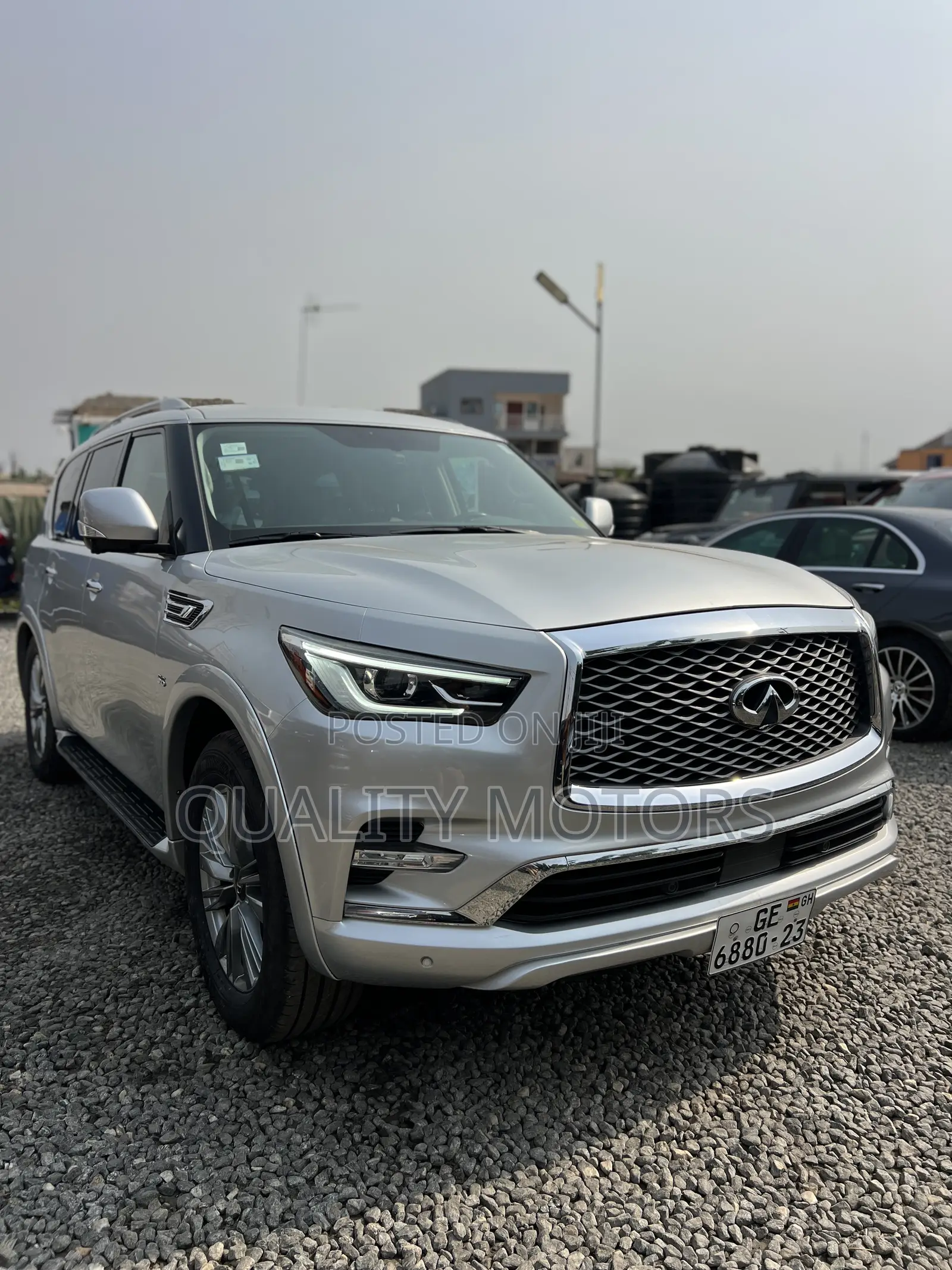 Infiniti QX80 2018 Silver in Spintex - Cars, Quality Motors | Jiji.com.gh