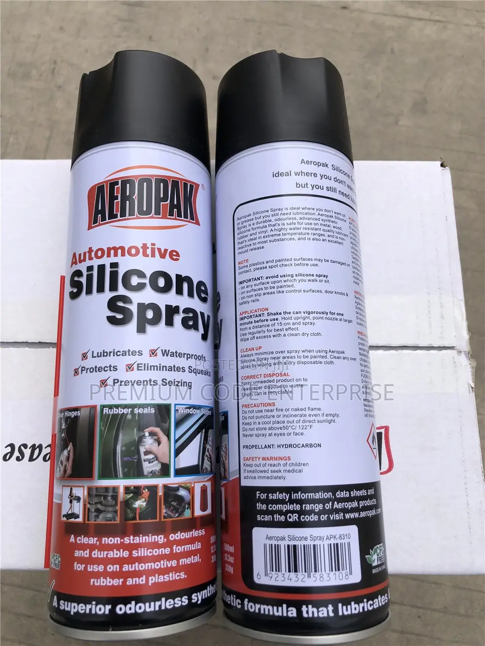 Silicone Spray 500ml – High Performance Car Multi-Purpose Lubricant in ...