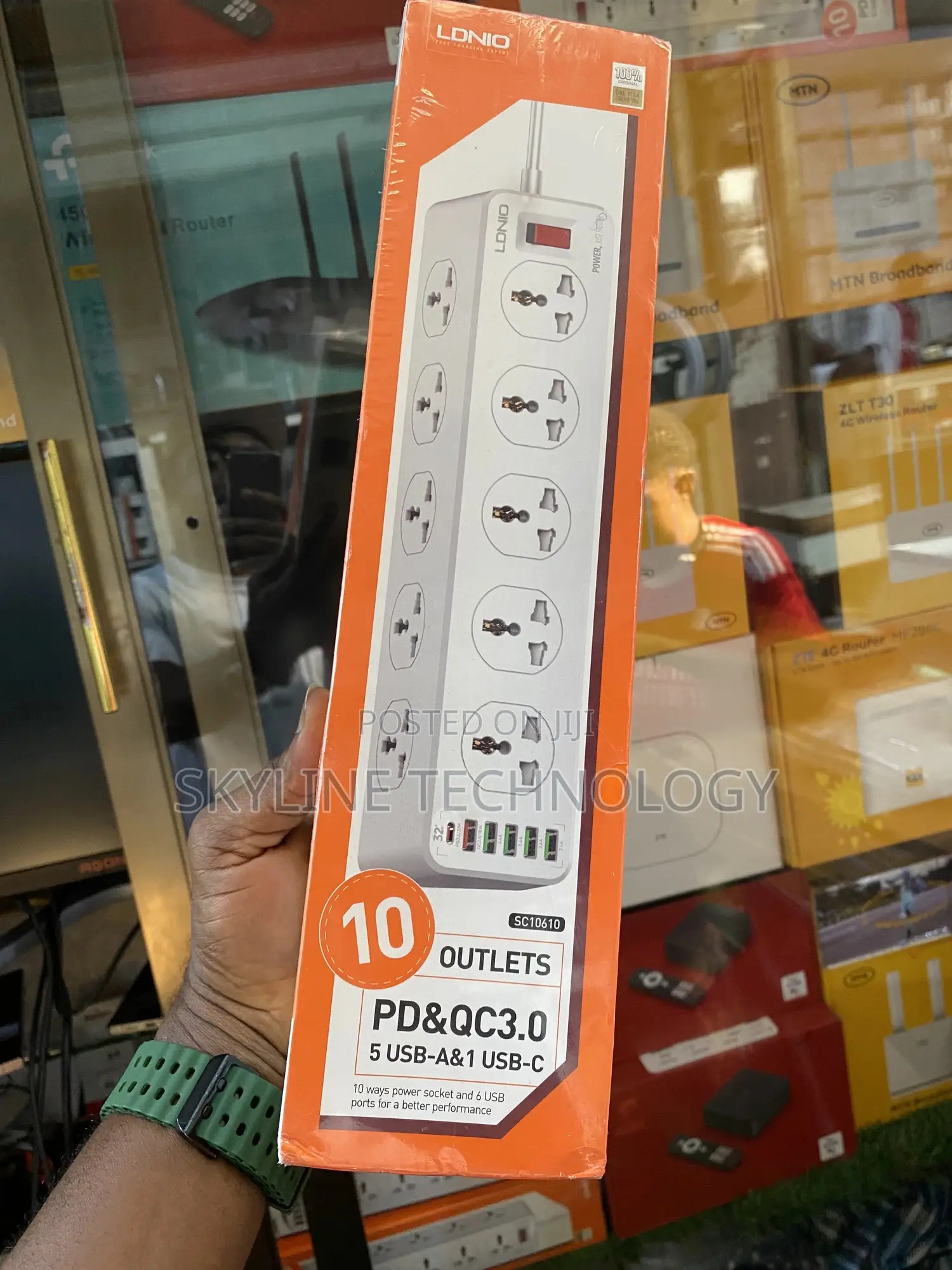 Smart Ldnio 2m Extention With 10 Outlets. for sale - Skyline Technology ...