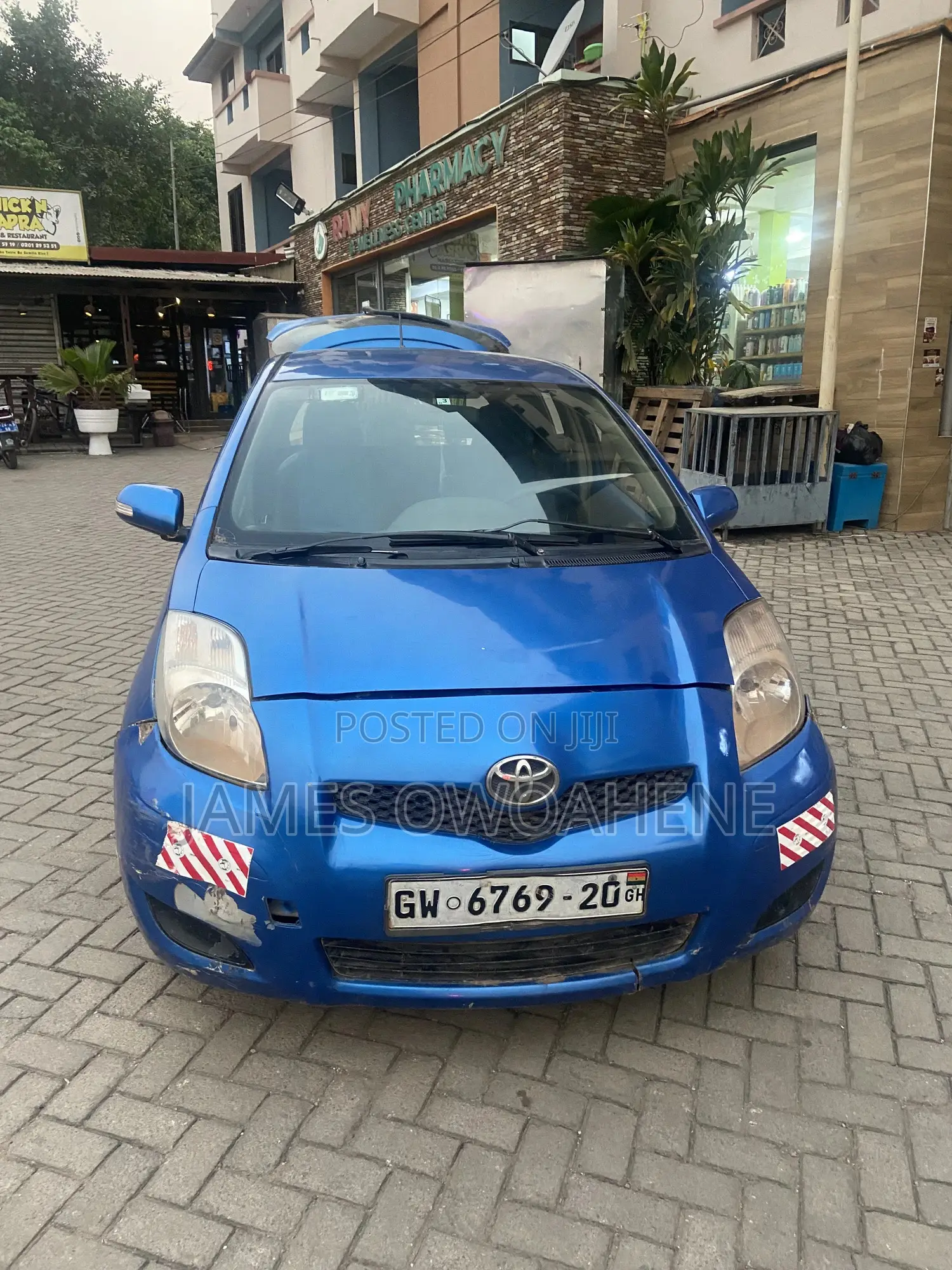 Toyota Vitz 2012 Blue in Kumasi Metropolitan - Cars, James Owoahene ...