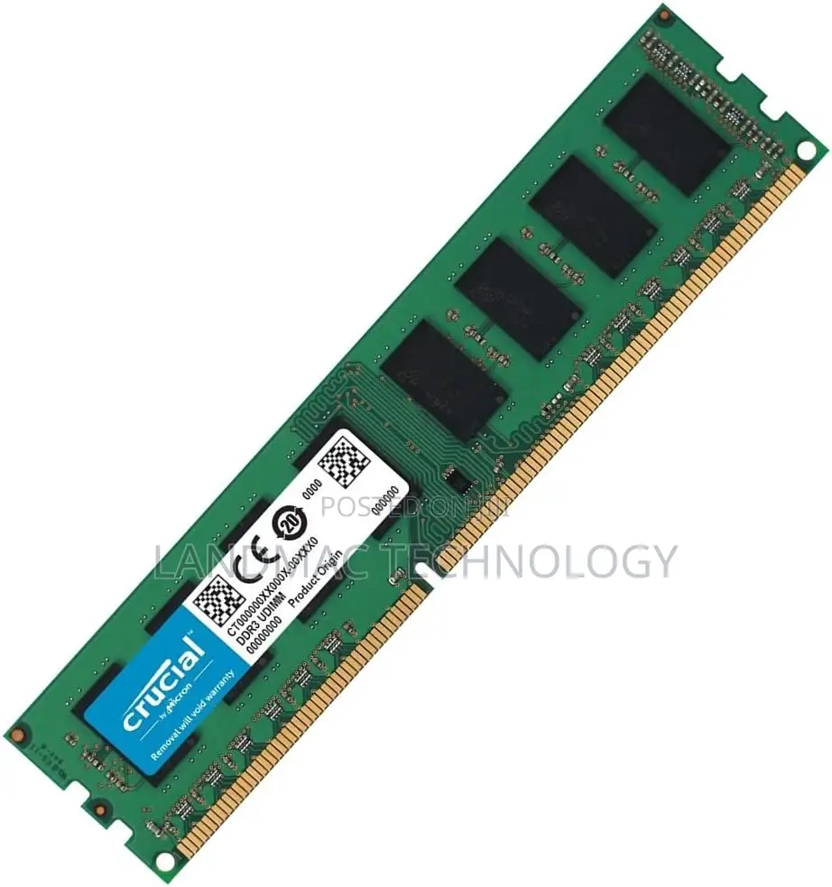 Crucial 8gb Ddr3/Ddr3l Ram Desktop in East Legon - Computer Hardware ...