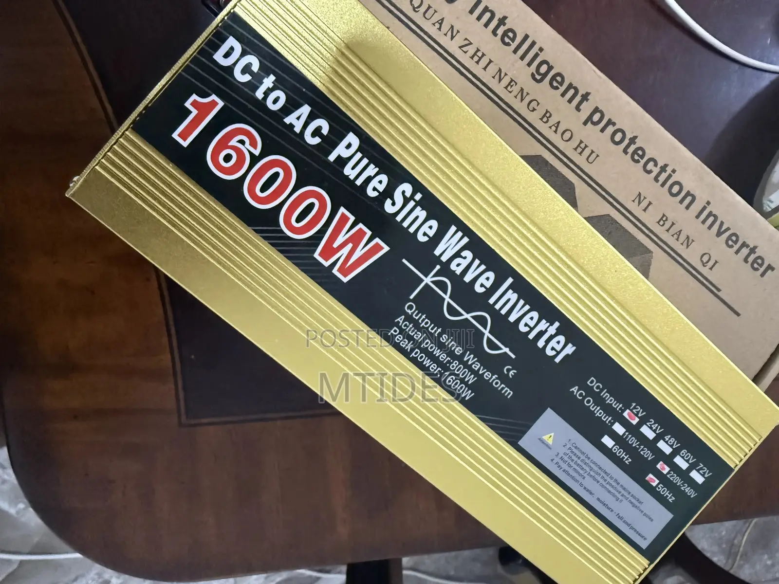 1600w Intelligent Solar Inverter – Pure Sine Wave in Ashaley Botwe ...
