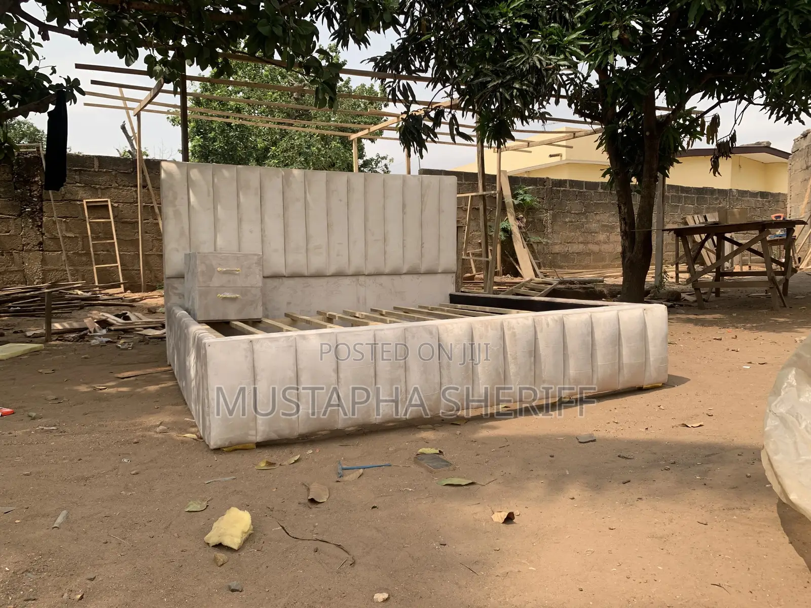 Elysian Tufted Majesty Velvet Cloud Queen Bed Frame in Achimota ...