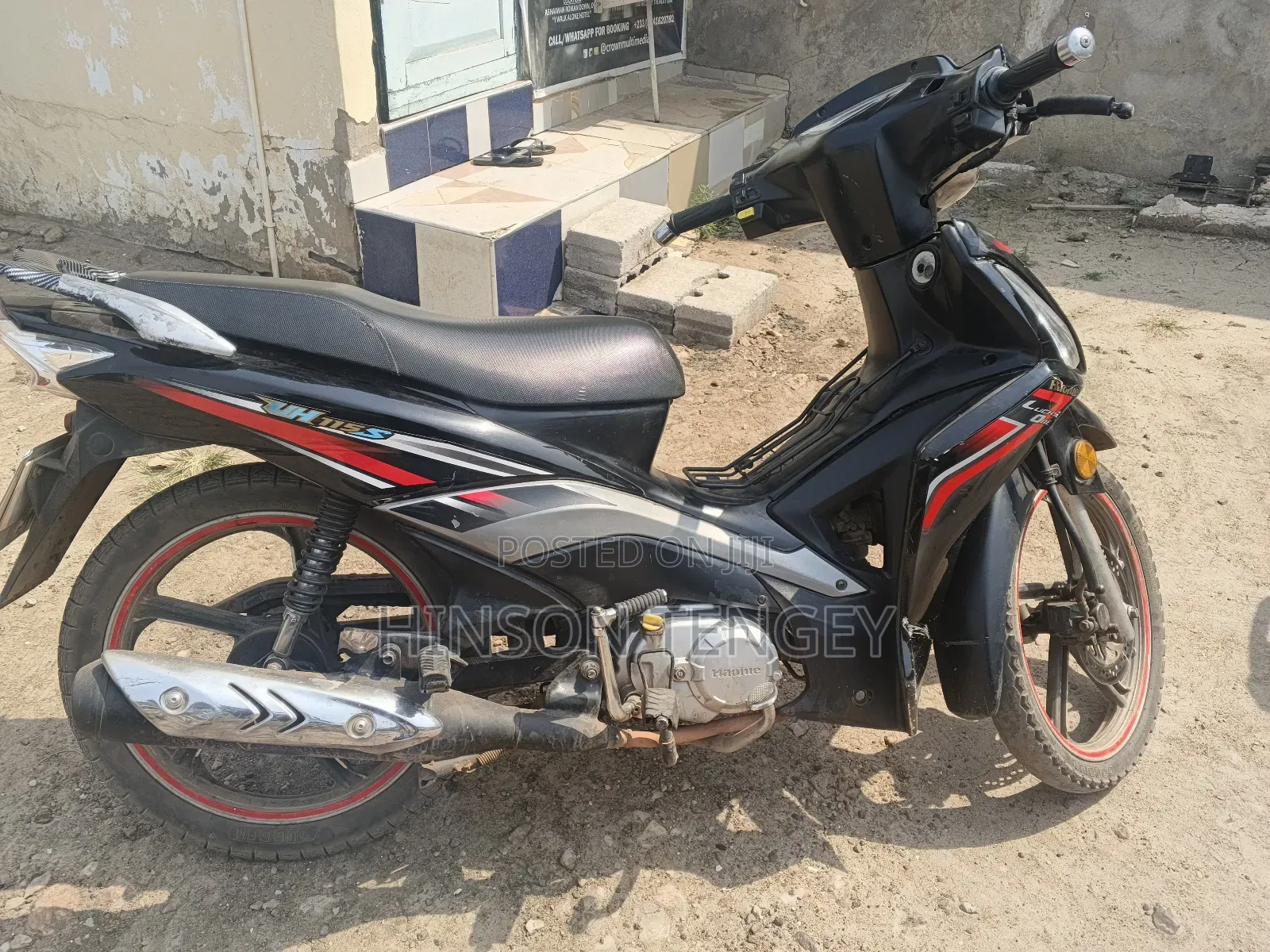 Haojue HJ110-5 2024 Black in Ashaiman Municipal - Motorcycles ...