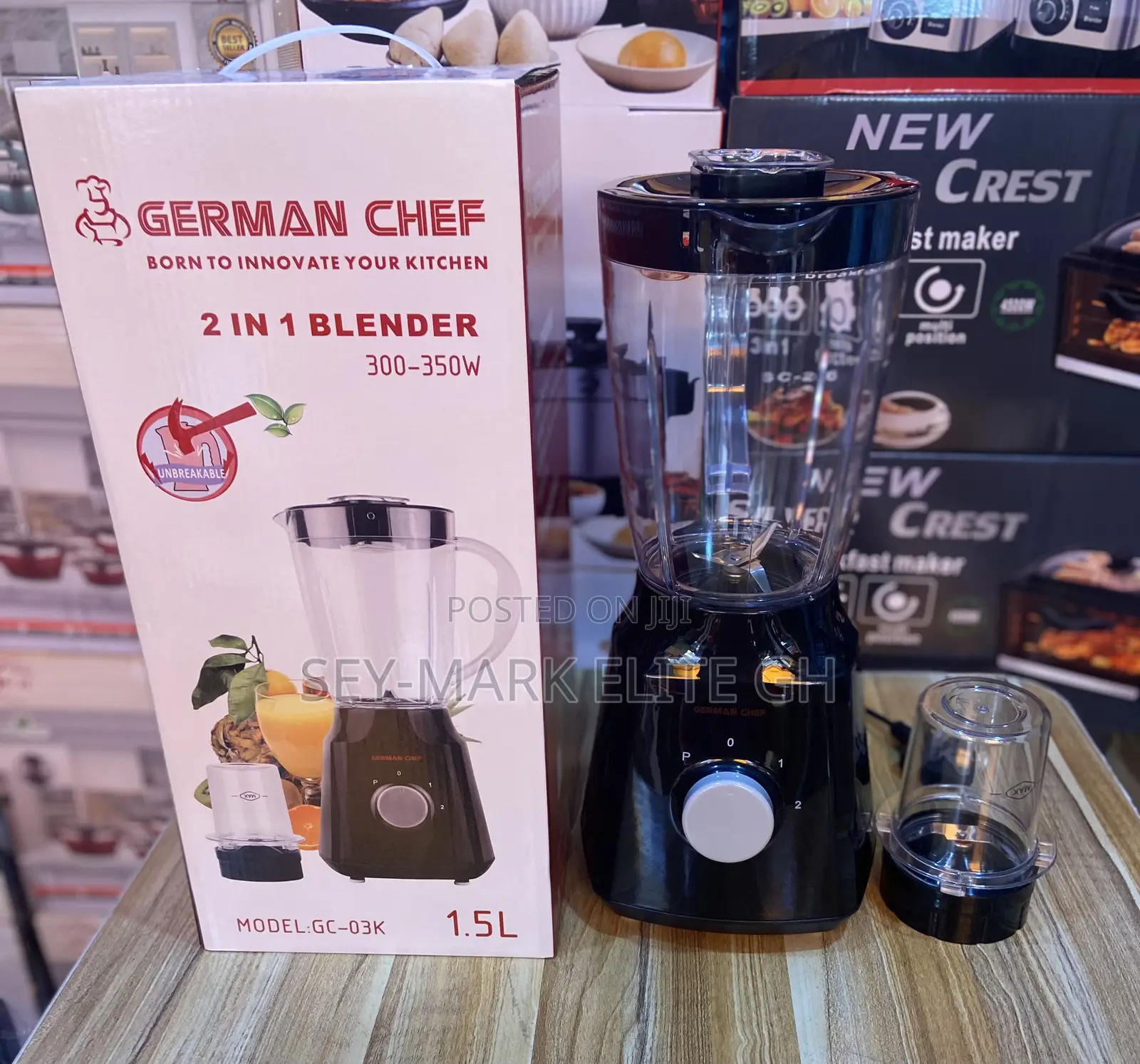 1.5l German Chef Blender in Accra Metropolitan - Kitchen Appliances ...