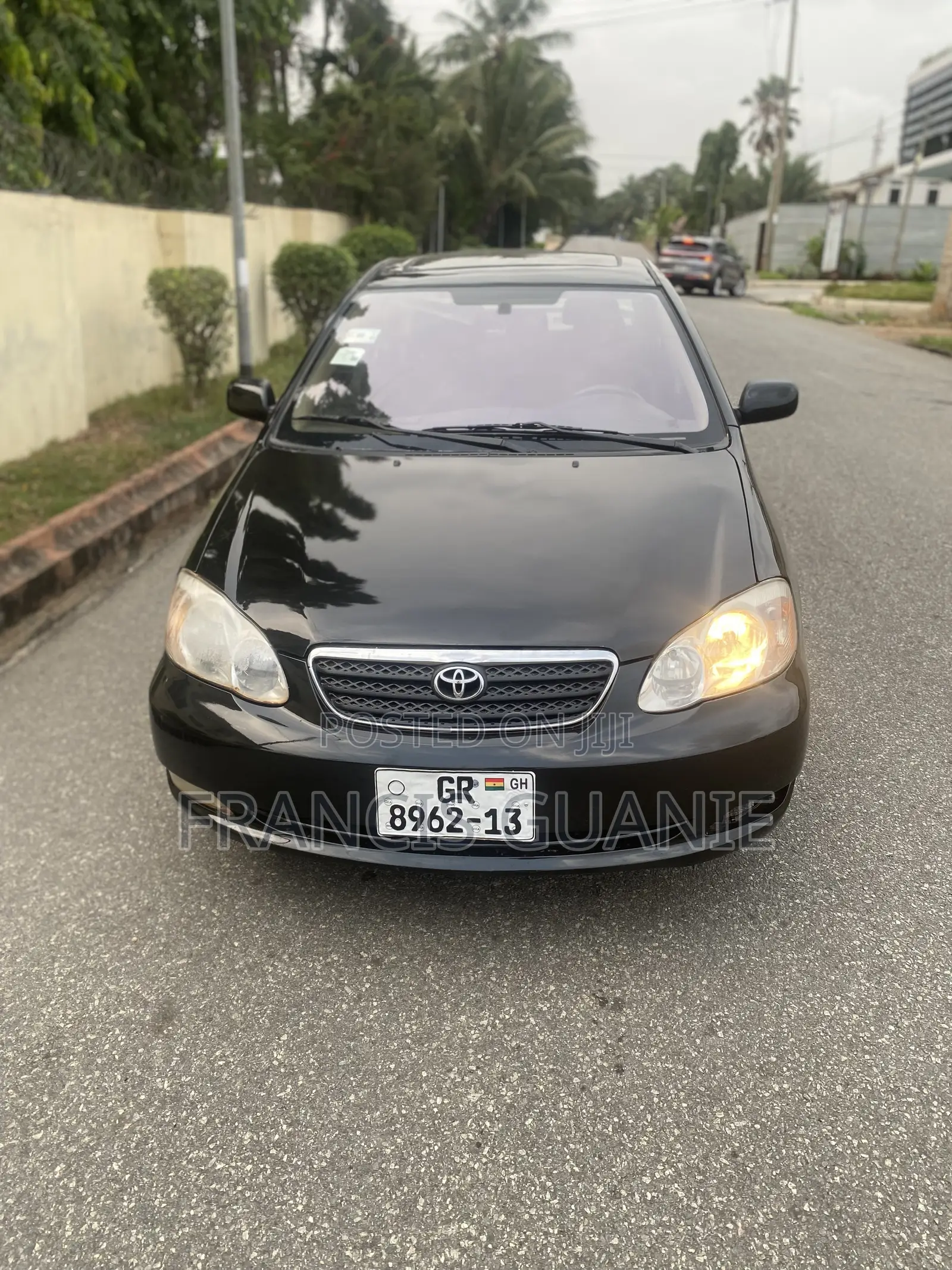 Toyota Corolla 2008 Black in Spintex - Cars, Francis Guanie | Jiji.com.gh