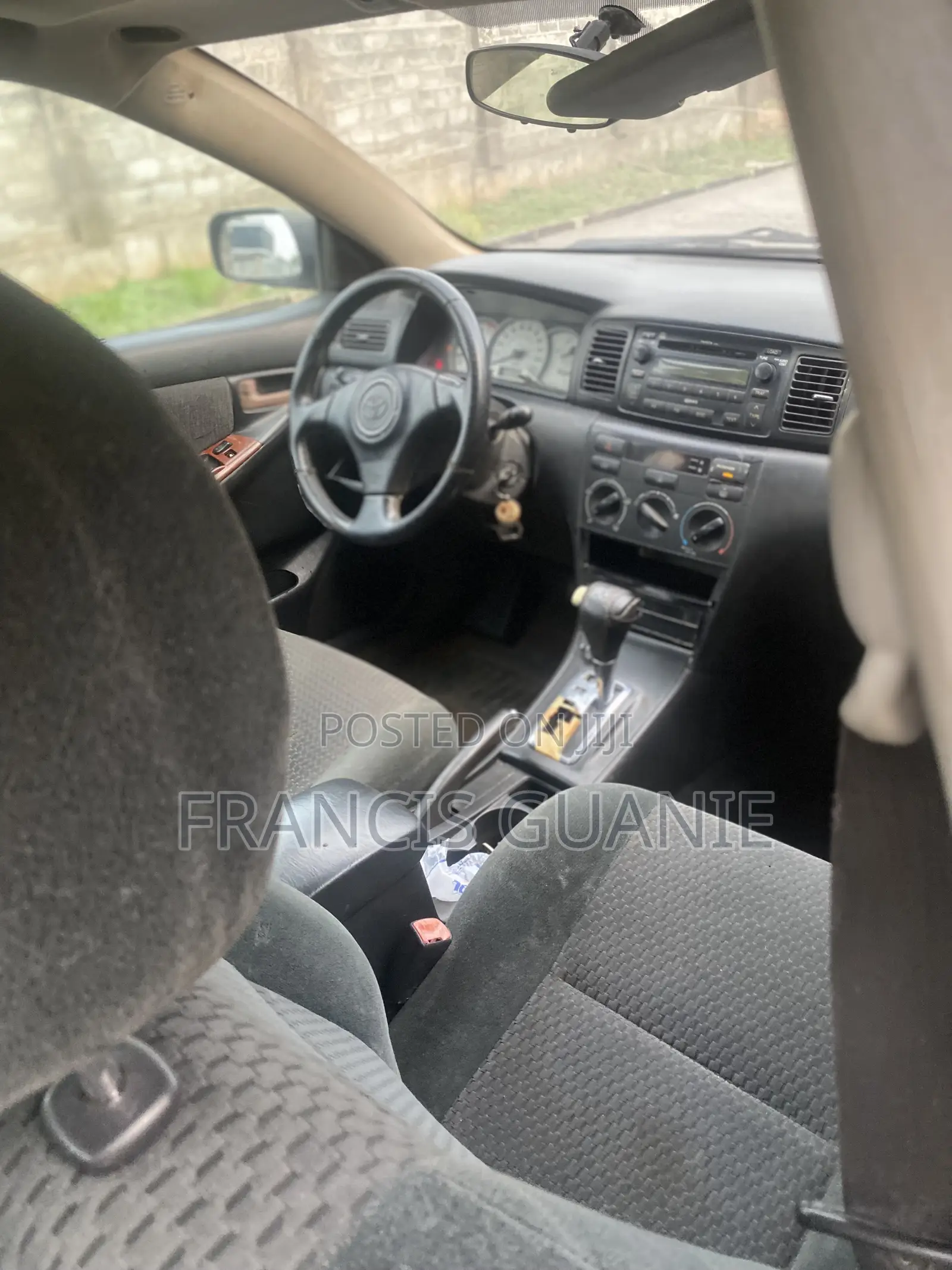 Toyota Corolla 2008 Black in Spintex - Cars, Francis Guanie | Jiji.com.gh