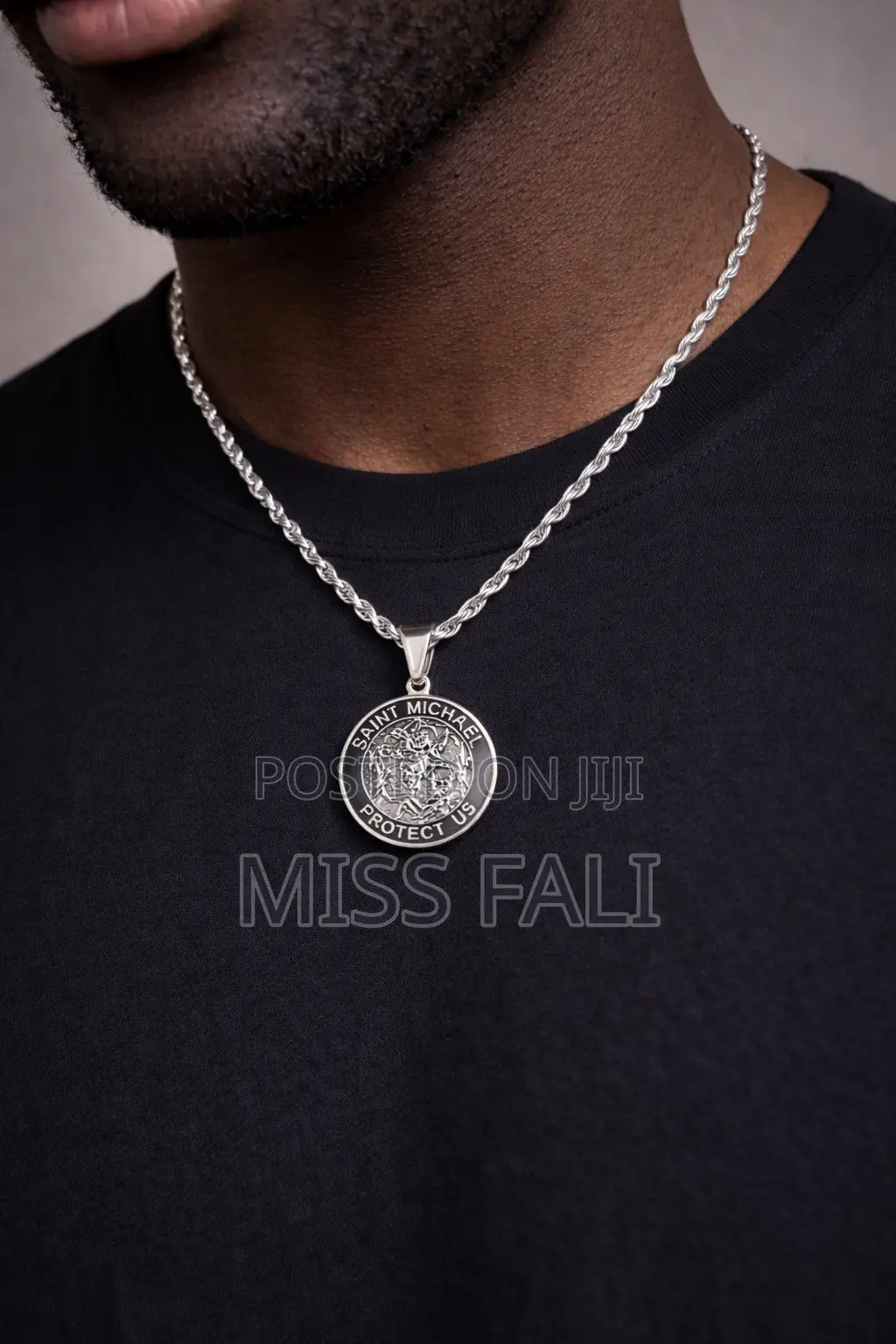 St. Micheal Protection Medallion in Adenta - Jewelry, Winifred Adivu ...