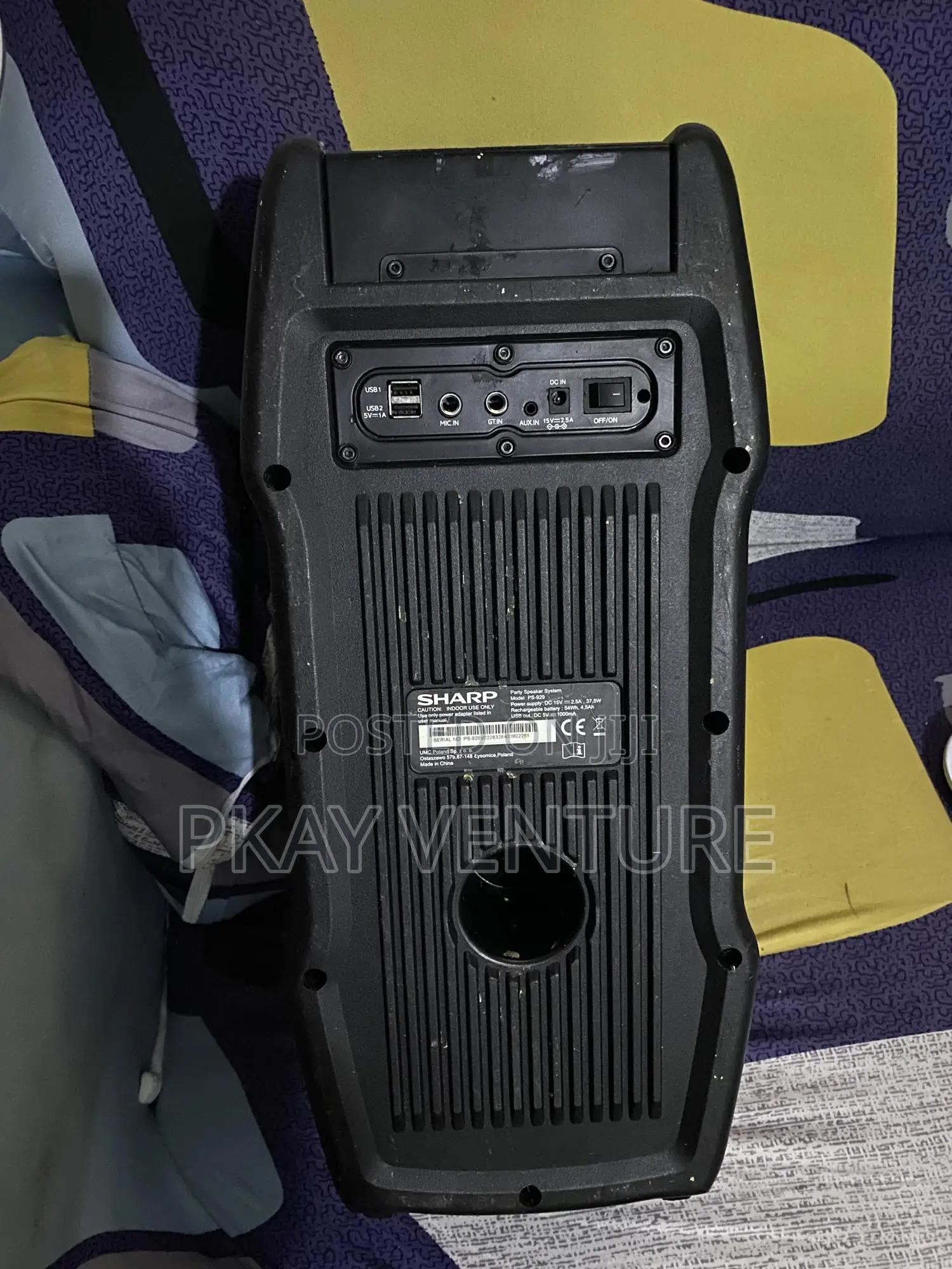 Sharp Bluetooth Party Speaker | Super Bass | Led Lights | Mic Usb | in ...