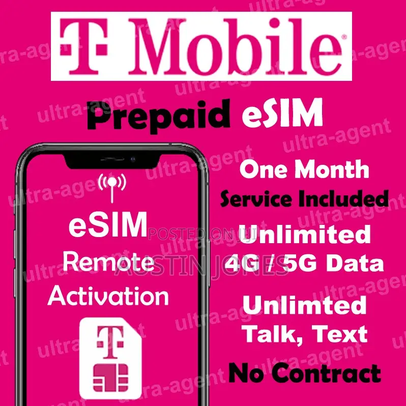 Usa Activated Sim Cards ( T Mobile E Sim) in Kumasi Metropolitan ...