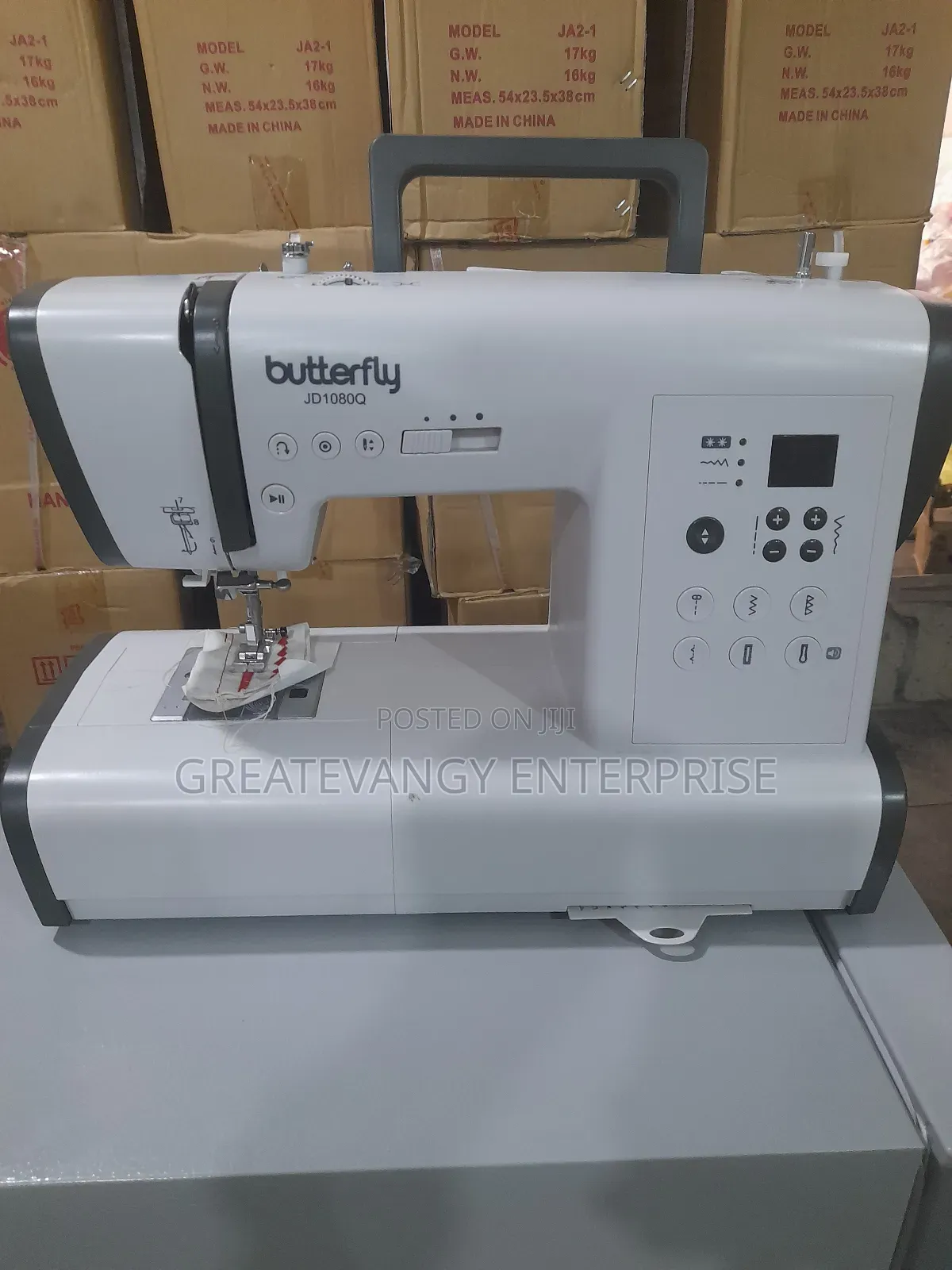 Brandnew Butterfly 80 Stitches Digital Sewing Machine for sale ...