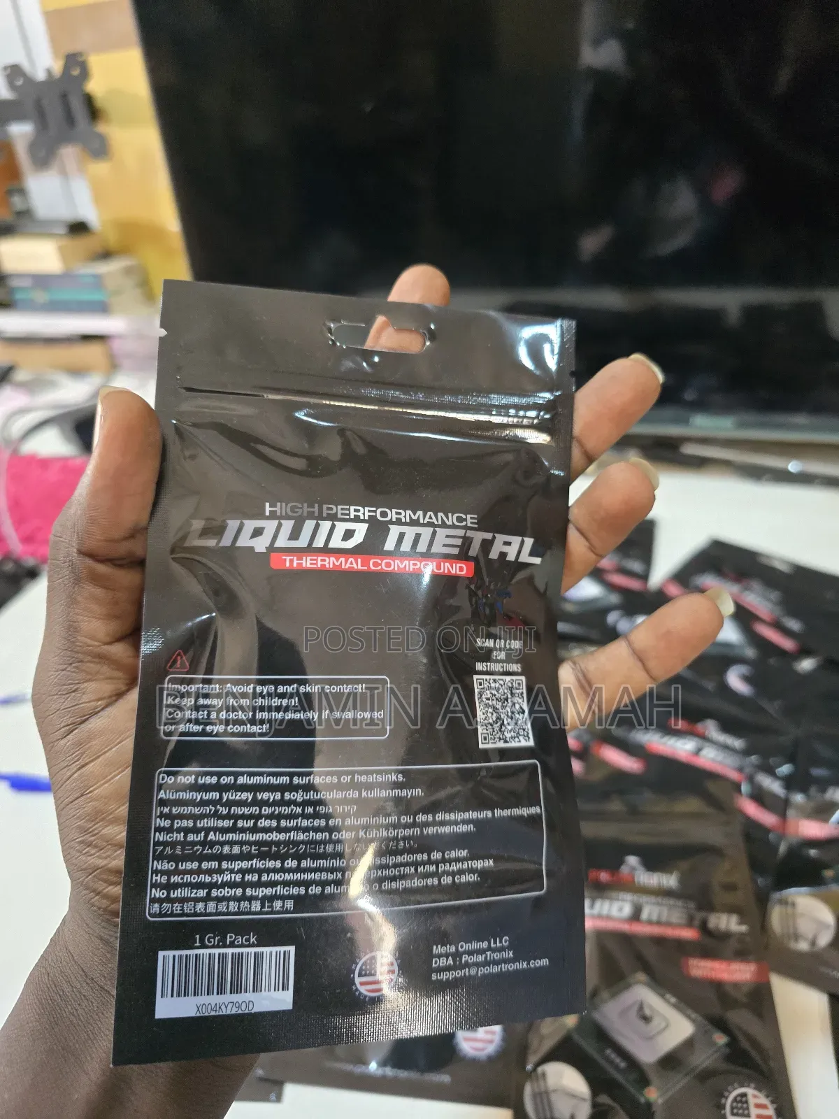 Liquid Metal Thermal Paste in Tema Metropolitan - Computer Accessories ...