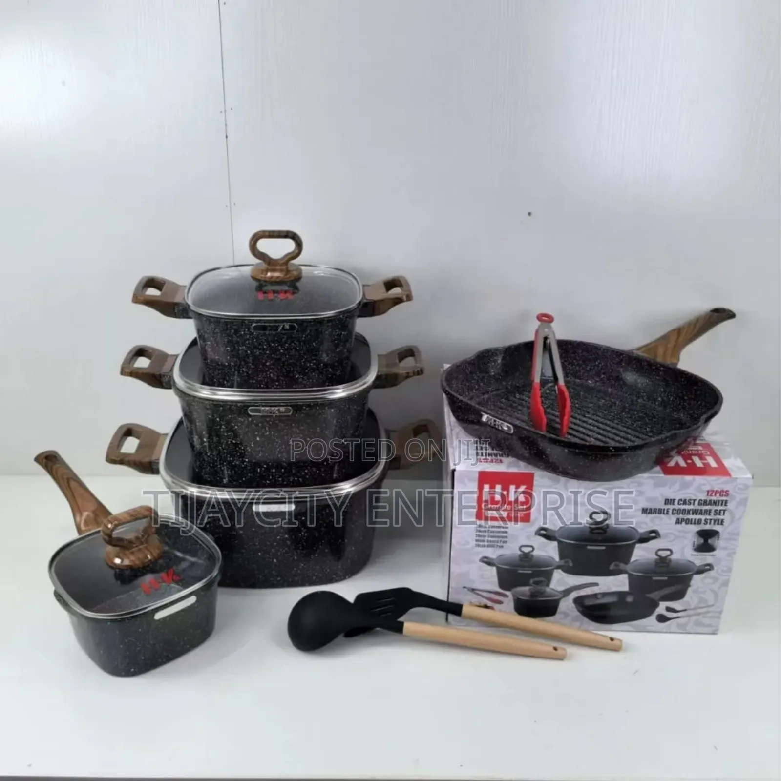 12-Piece Die-Cast Marble Cookware Set in Kumasi Metropolitan ...