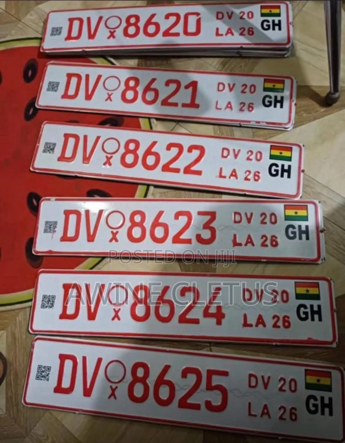 Original Dv Plates in Abelemkpe - Vehicle Parts & Accessories, Awine ...