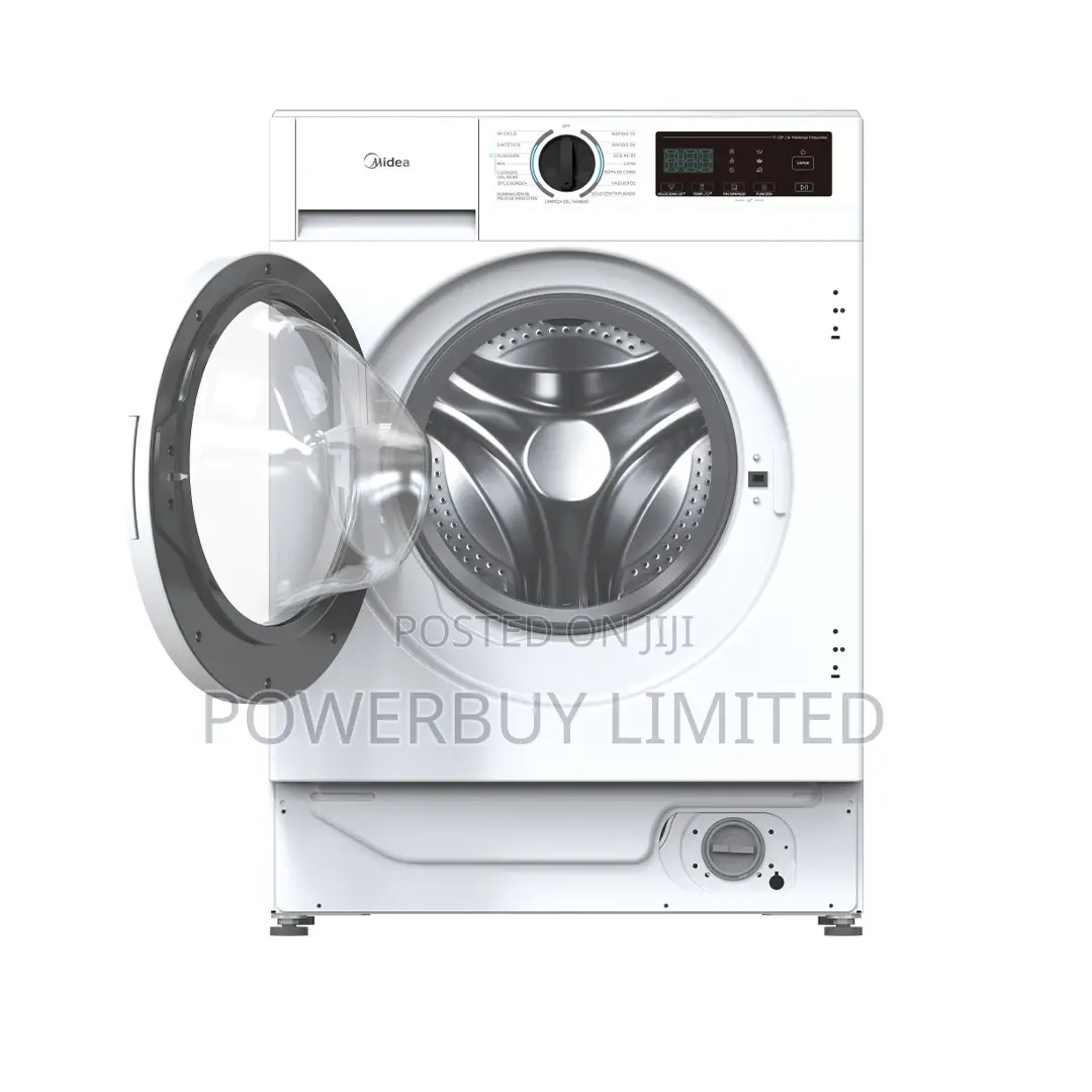 Midea Washer & Dryer Washing Machine 8/6kg - Mfa06d80b/W for sale ...