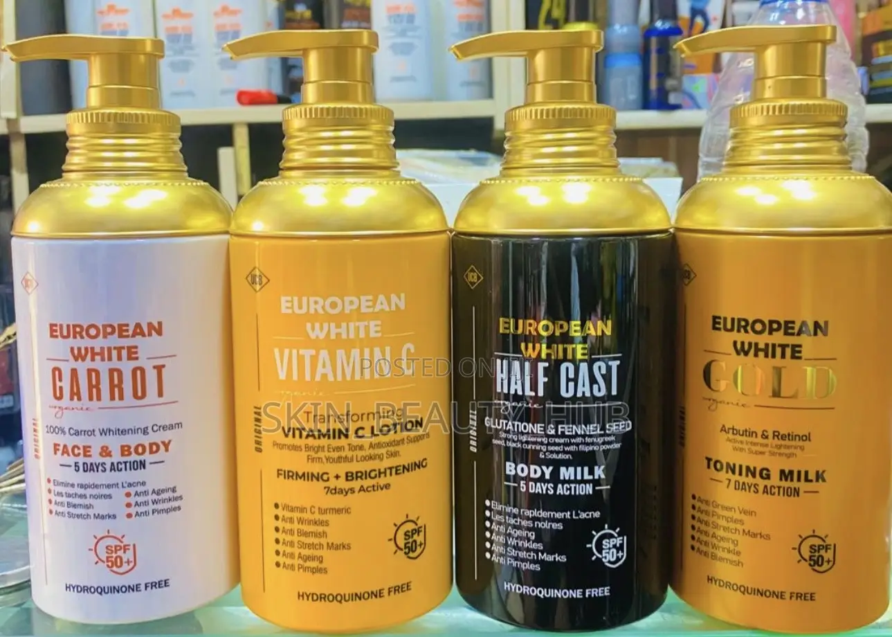 European White Body Lotion in Taifa-Burkina - Body Care, Salomey ...