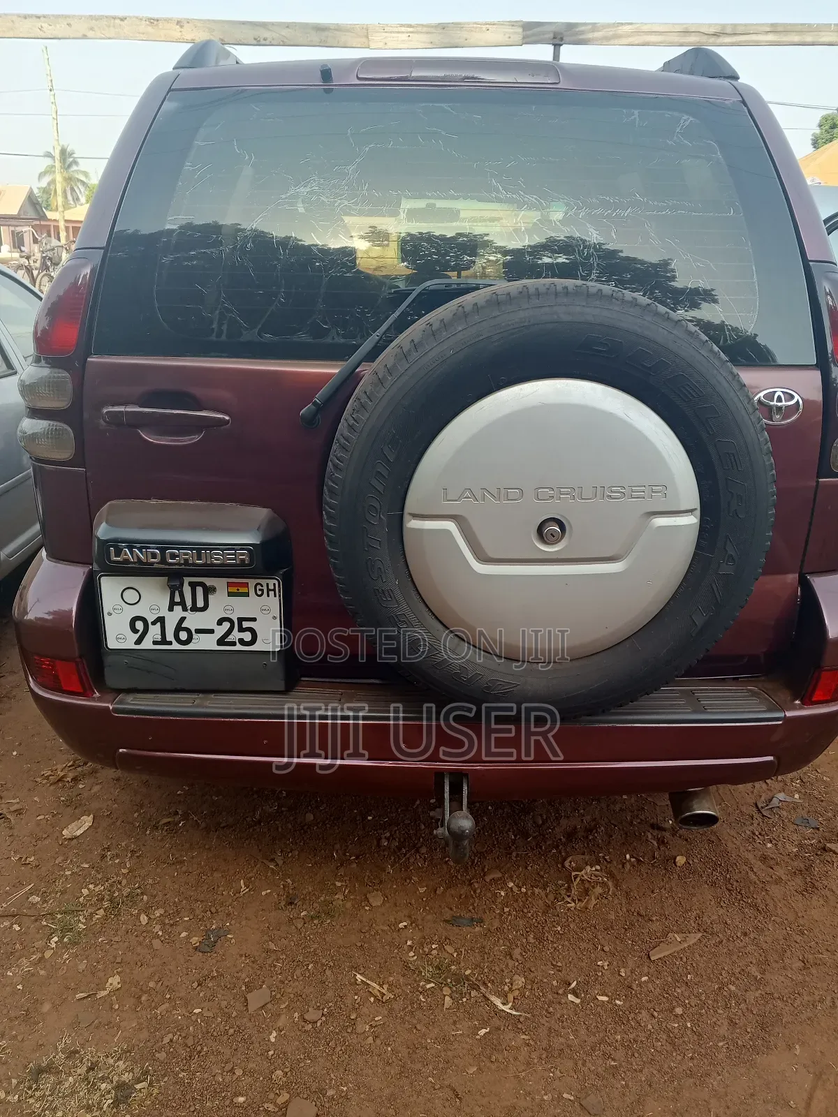 Toyota Land Cruiser Prado 2010 Red in Tamale Municipal - Cars, Customer ...