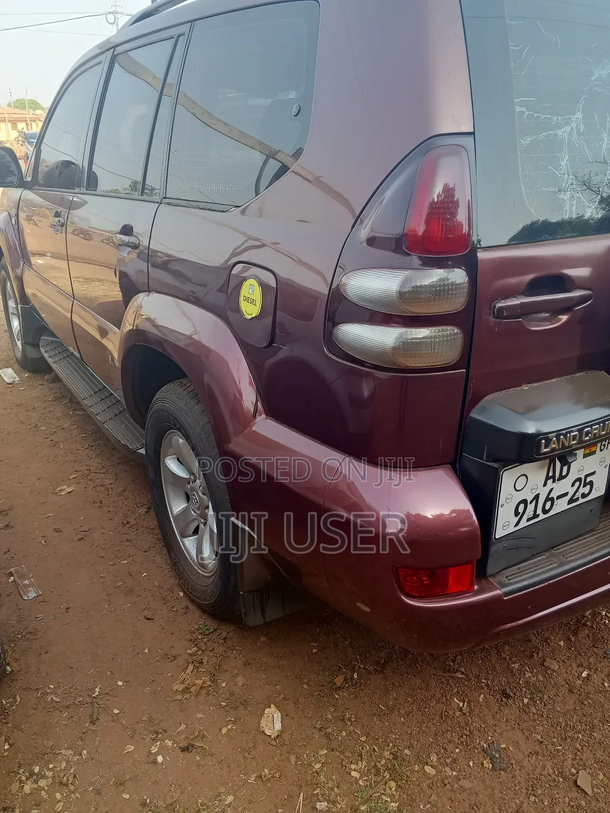 Toyota Land Cruiser Prado 2010 Red in Tamale Municipal - Cars, Customer ...