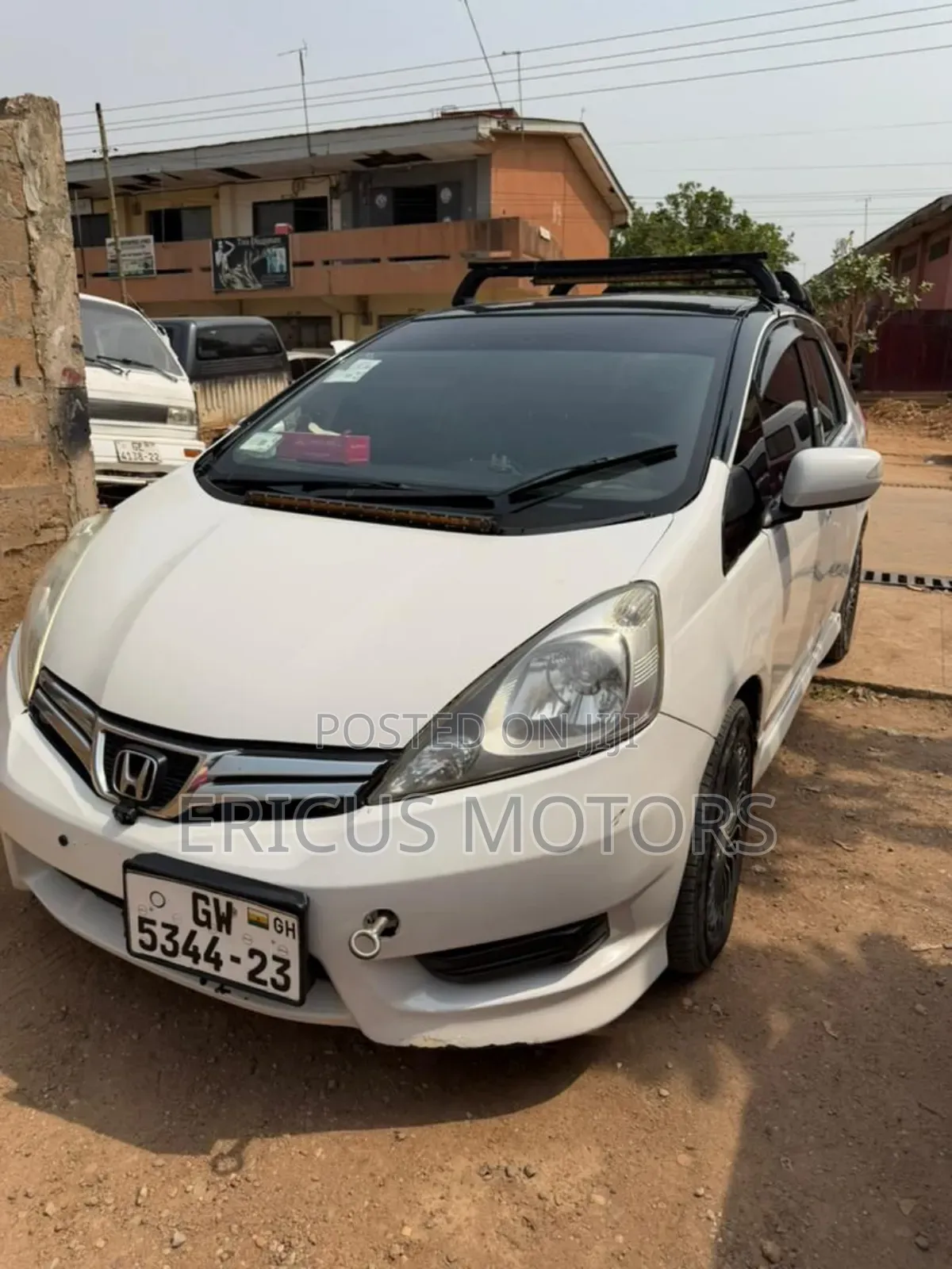 Honda Fit 2014 White in Weija - Cars, Nana K | Jiji.com.gh