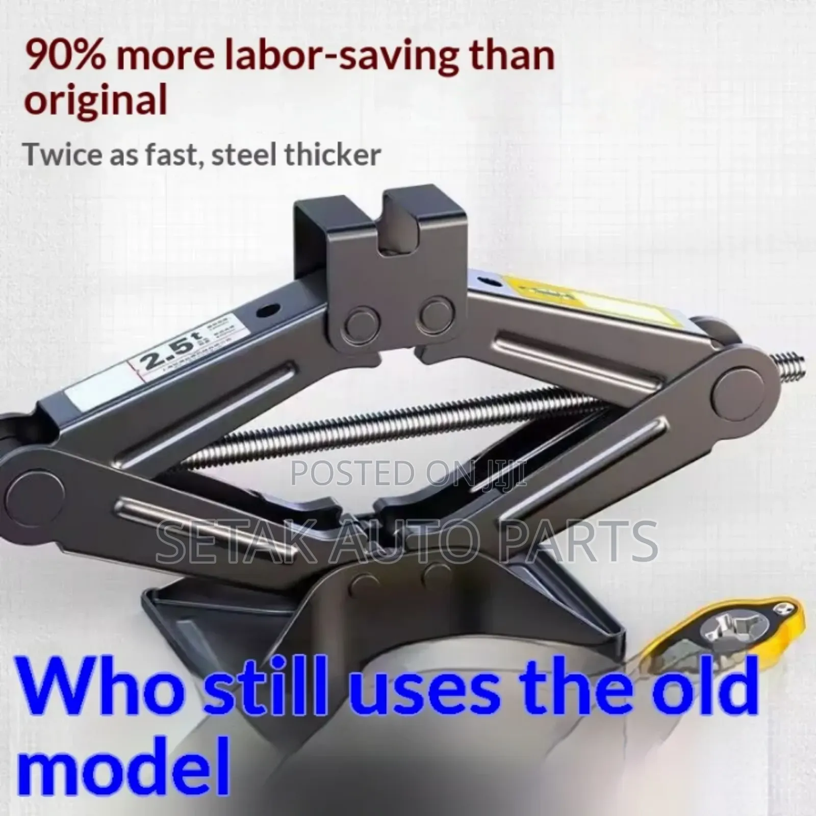 Portable Scissors Jack Car Lifting Jack With Wretch Handle for Tyre in ...
