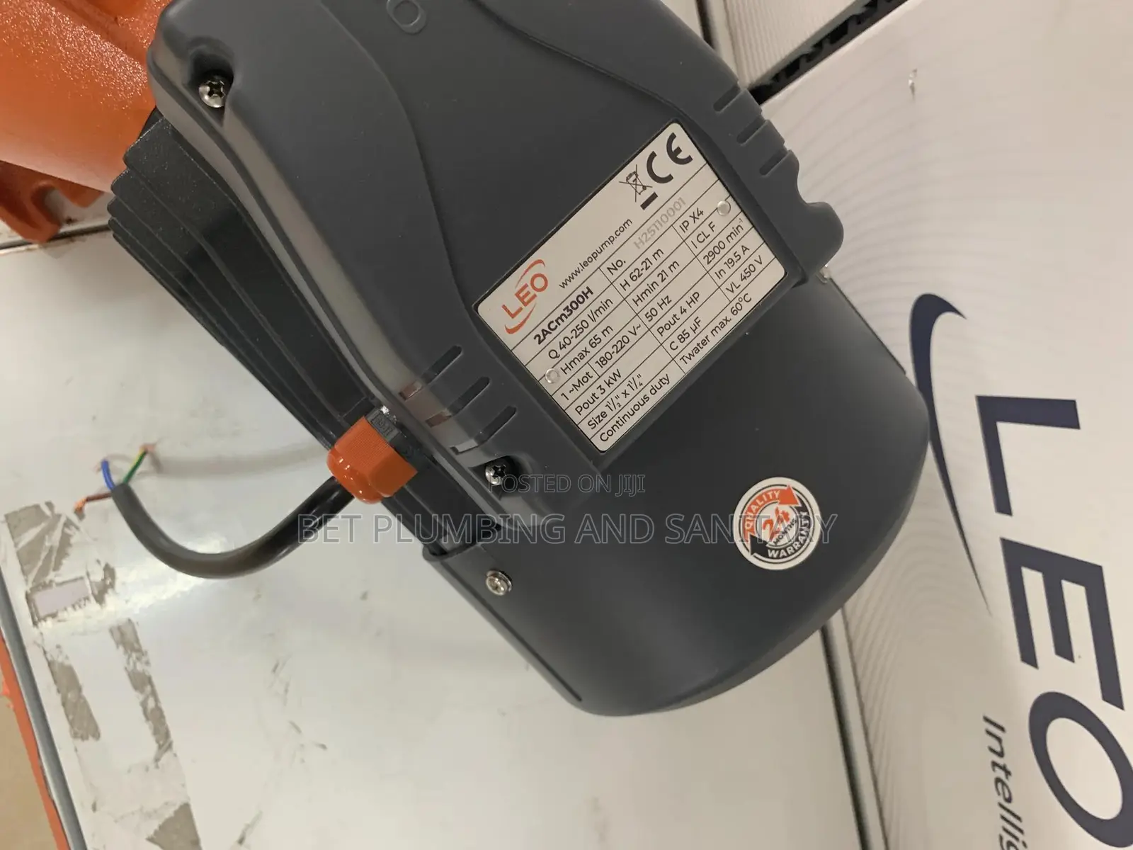 Accurate 4hp Water Pump Complete_leo Water Pump in Accra Metropolitan ...