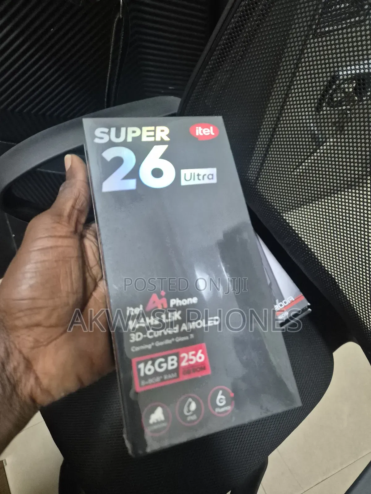 New Itel S26 Ultra 256 GB Black in Kumasi Metropolitan - Mobile Phones ...